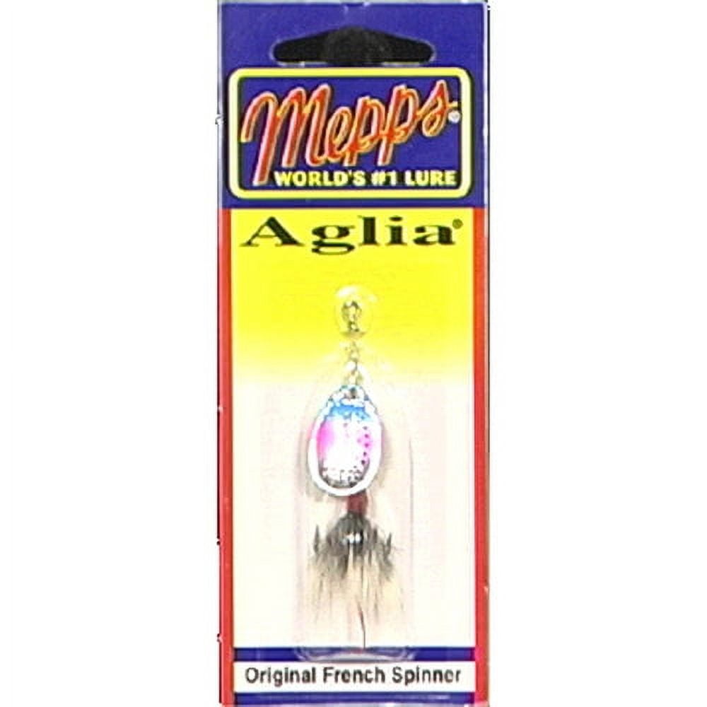 Mepps Aglia Dressed Treble Fishing Lure 1/8 oz for Rainbow Trout & Gold ...