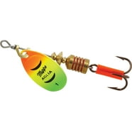 Mepps Comet Rainbow Trout Mino Inline Spinner, 1/4 oz, Silver Blade ...