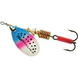 Mepps Musky Killer Inline Spinner, 3/4 oz Rainbow Trout - Walmart.com