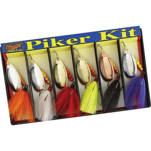 Mepps Piker Lure Kit - Dressed #5 Aglia Assortment - Walmart.com
