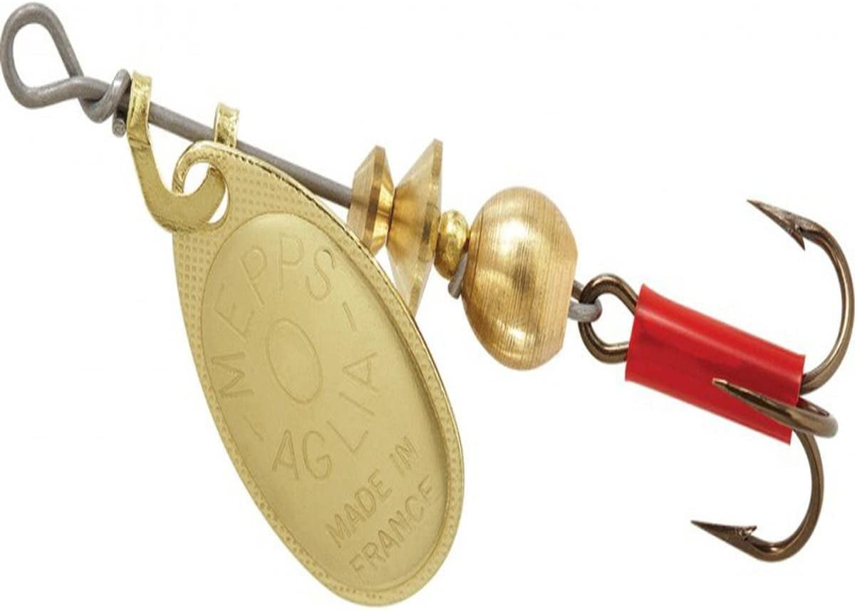 Mepps Aglia Inline Spinner #0 Gold Multi-Colored - Walmart.com