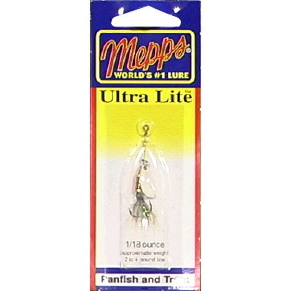 Mepps Ultra Lite Inline Spinner, Silver, 1/18 oz - Walmart.com