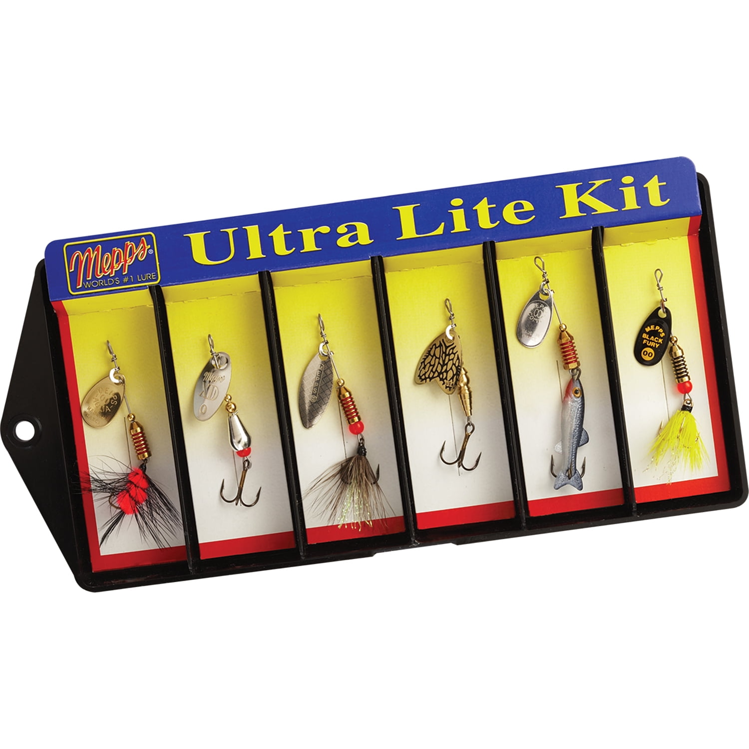 Mepps Ultra Lite Kit - #00 and #0 Spinner Lure Assortment - Walmart.com