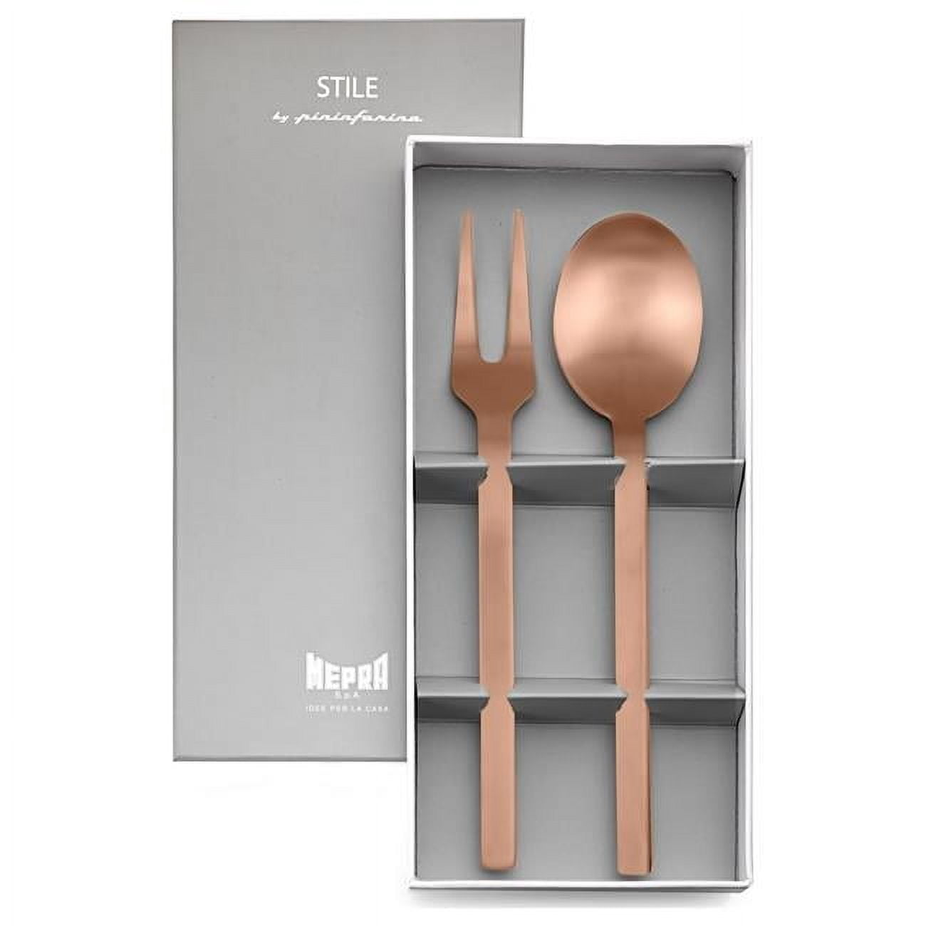GIFT BOX 2 PCS SERVING STILE ICE BRONZE - Walmart.com