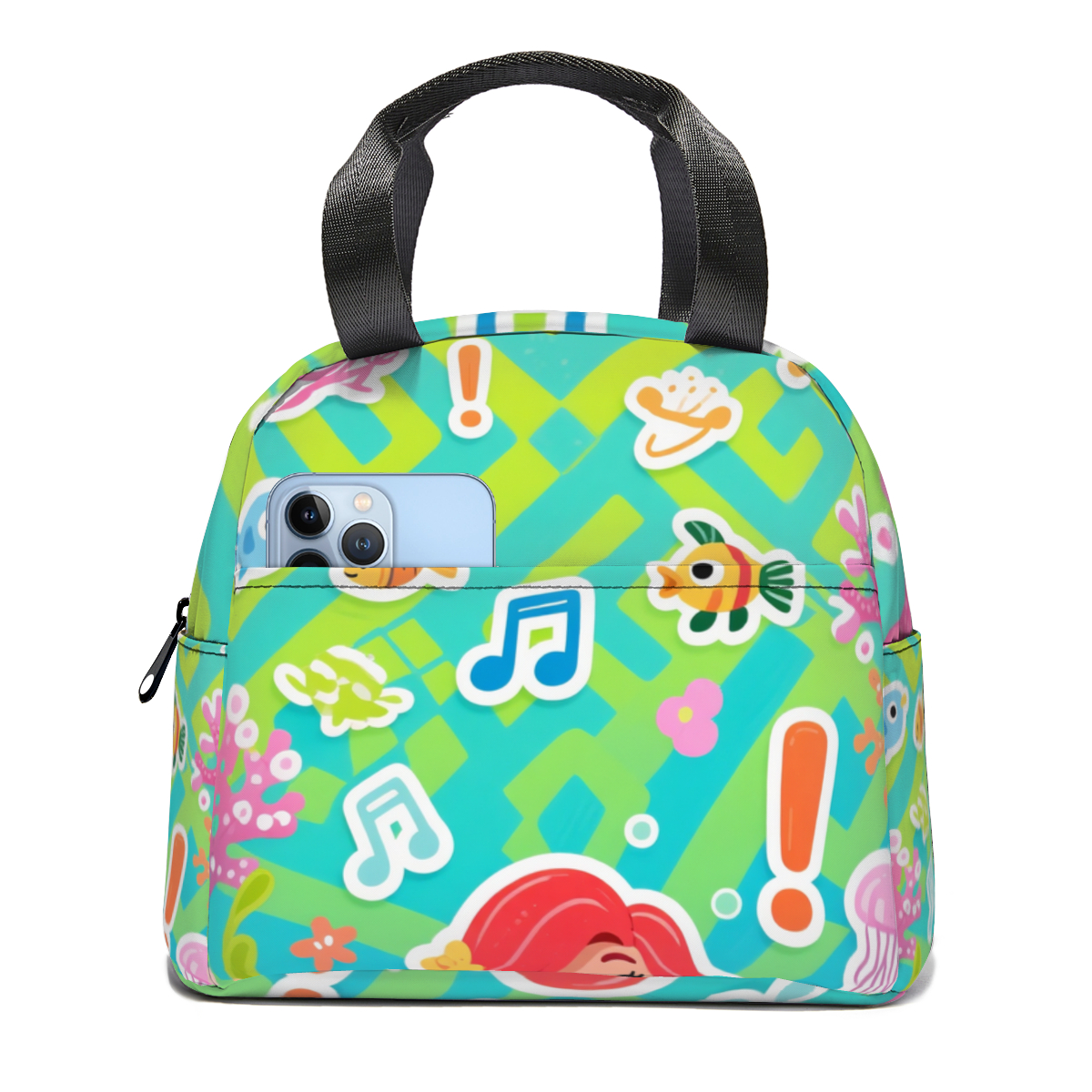 Mer×maid Insulated Lunch Box Unisex Reusable Lunch Box Portable Thermal ...
