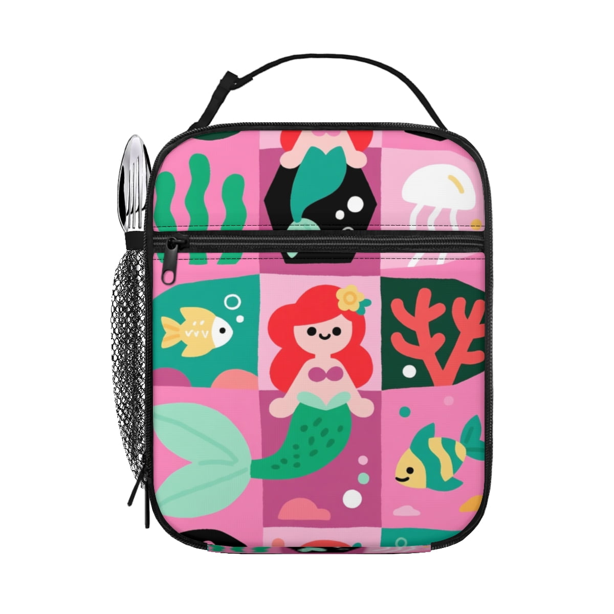 Mer×maid Lunch Bag Insulated Lunch Box Unisex Reusable Lunchbox - Walmart.com