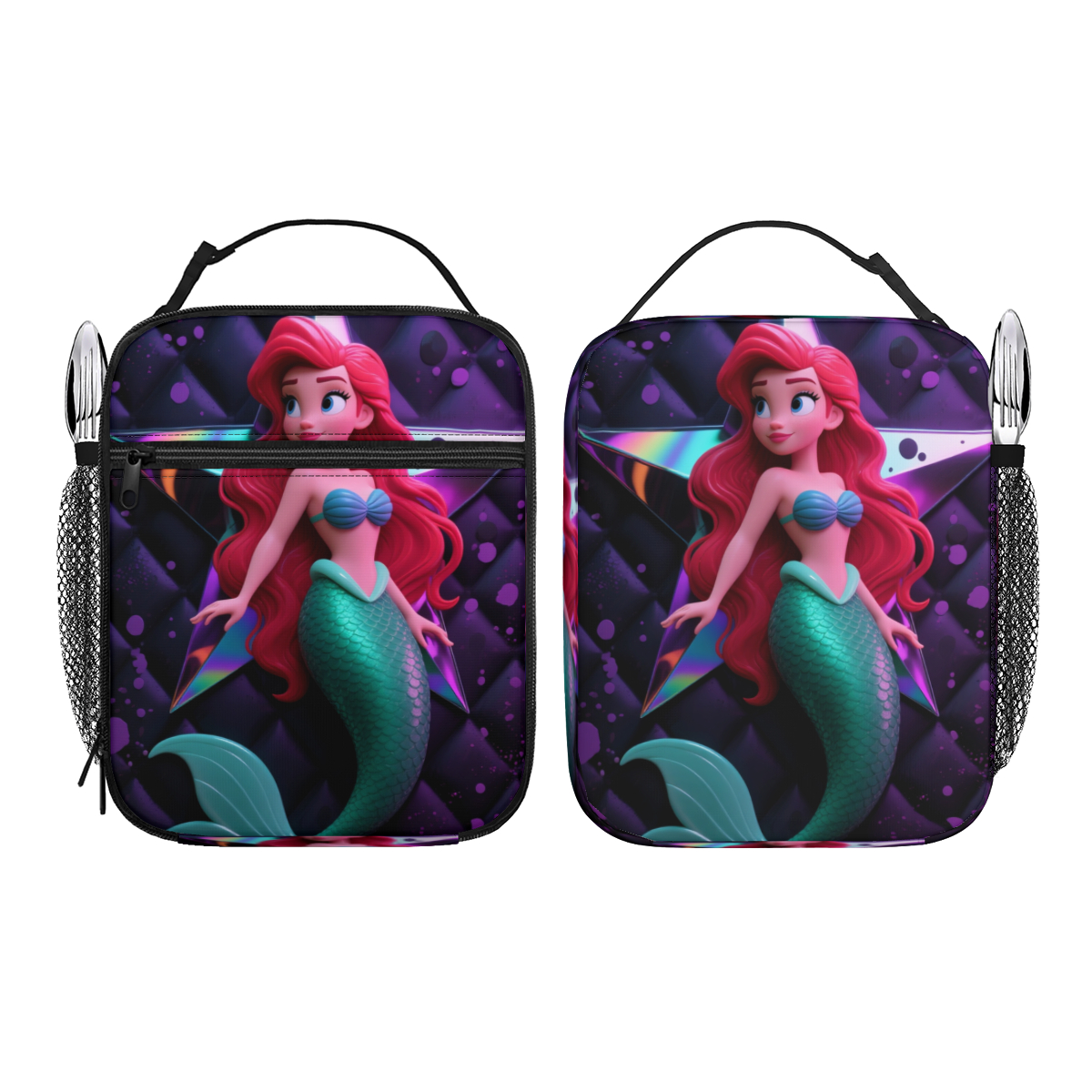 Mer×maid Lunch Bag Insulated Lunch Box Unisex Reusable Lunchbox ...