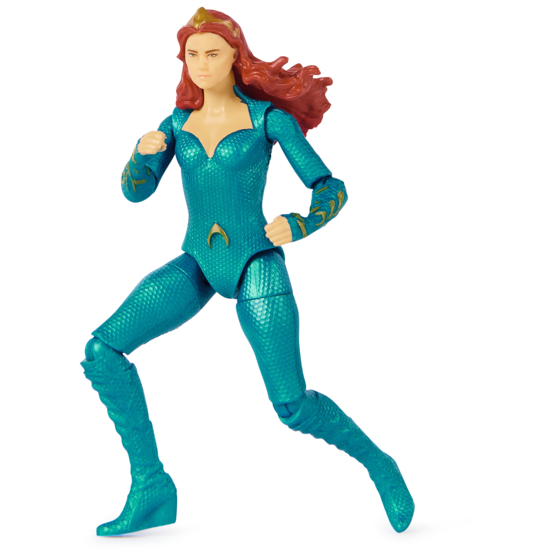 Mera 4" Aquaman Movie-Inspired Action Figure - Articulated with 2 ...