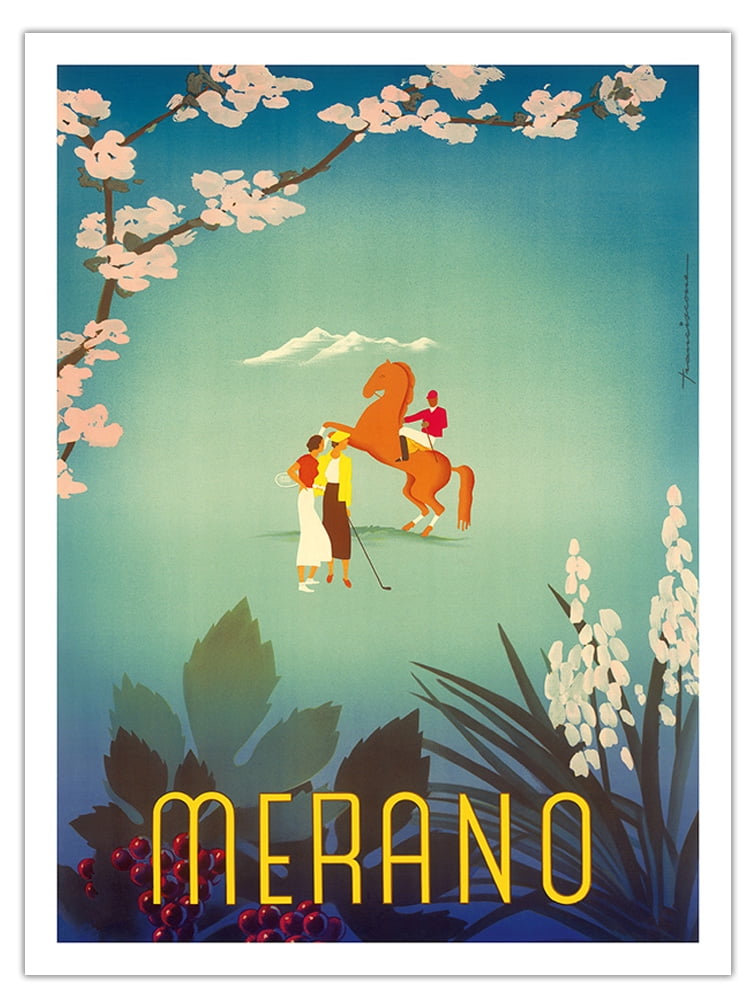 Merano Italy - City of Flowers - Tennis Golf & Riding in the Italian ...