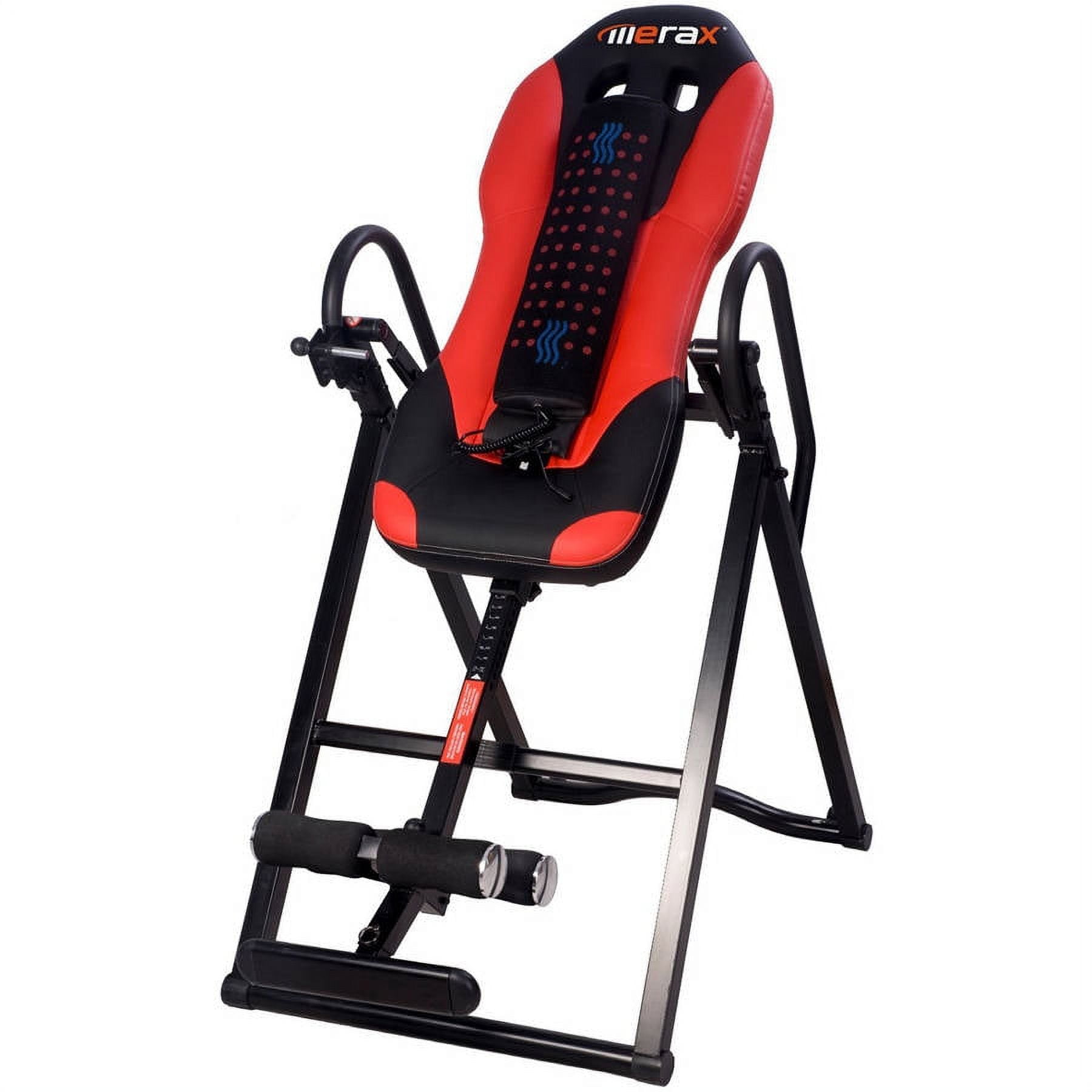 Merax Vibration Massage and Heat Comfort Inversion Table with Ultra ...