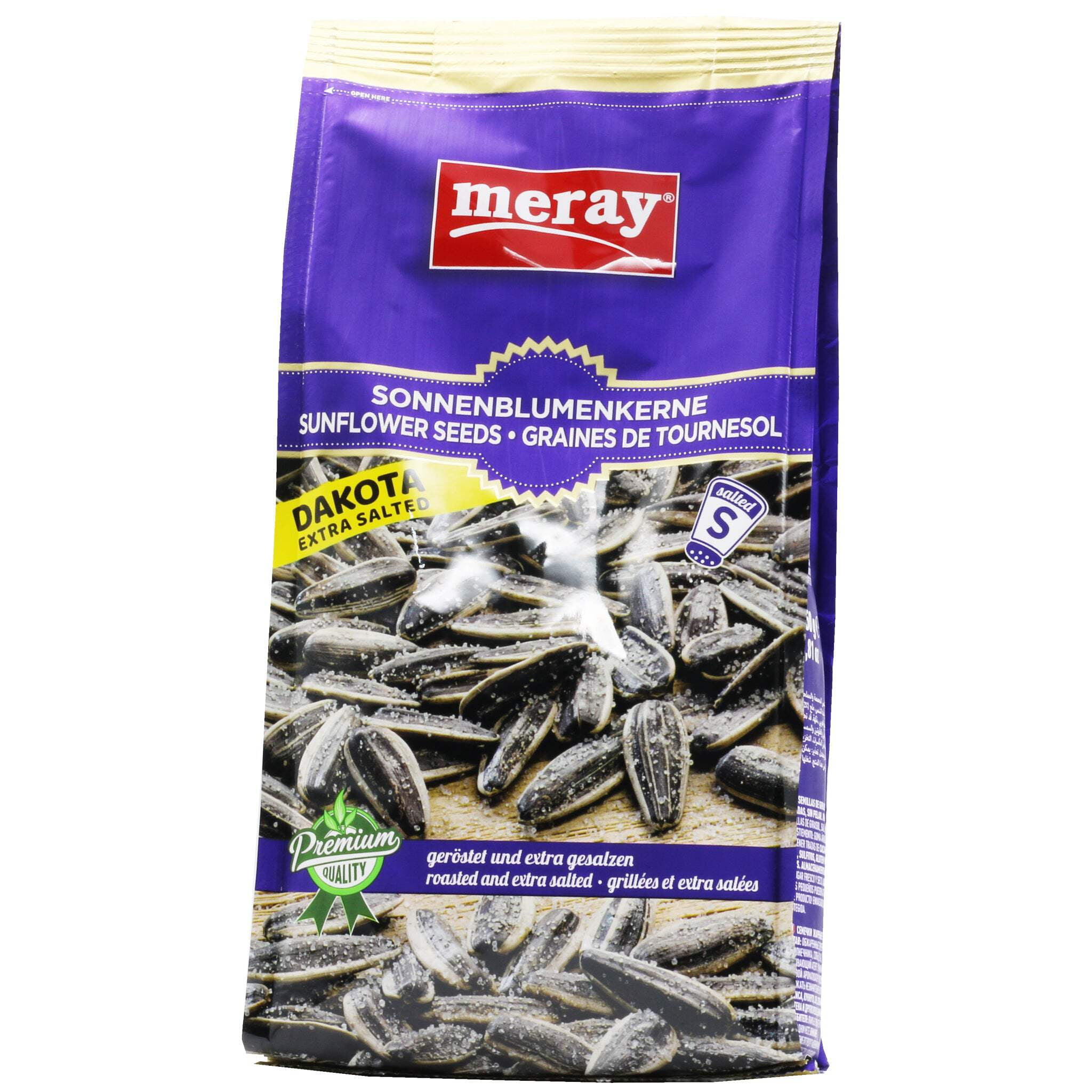 Meray Dakota Sunflower Seeds Extra Salted 250 Gr - Walmart.com