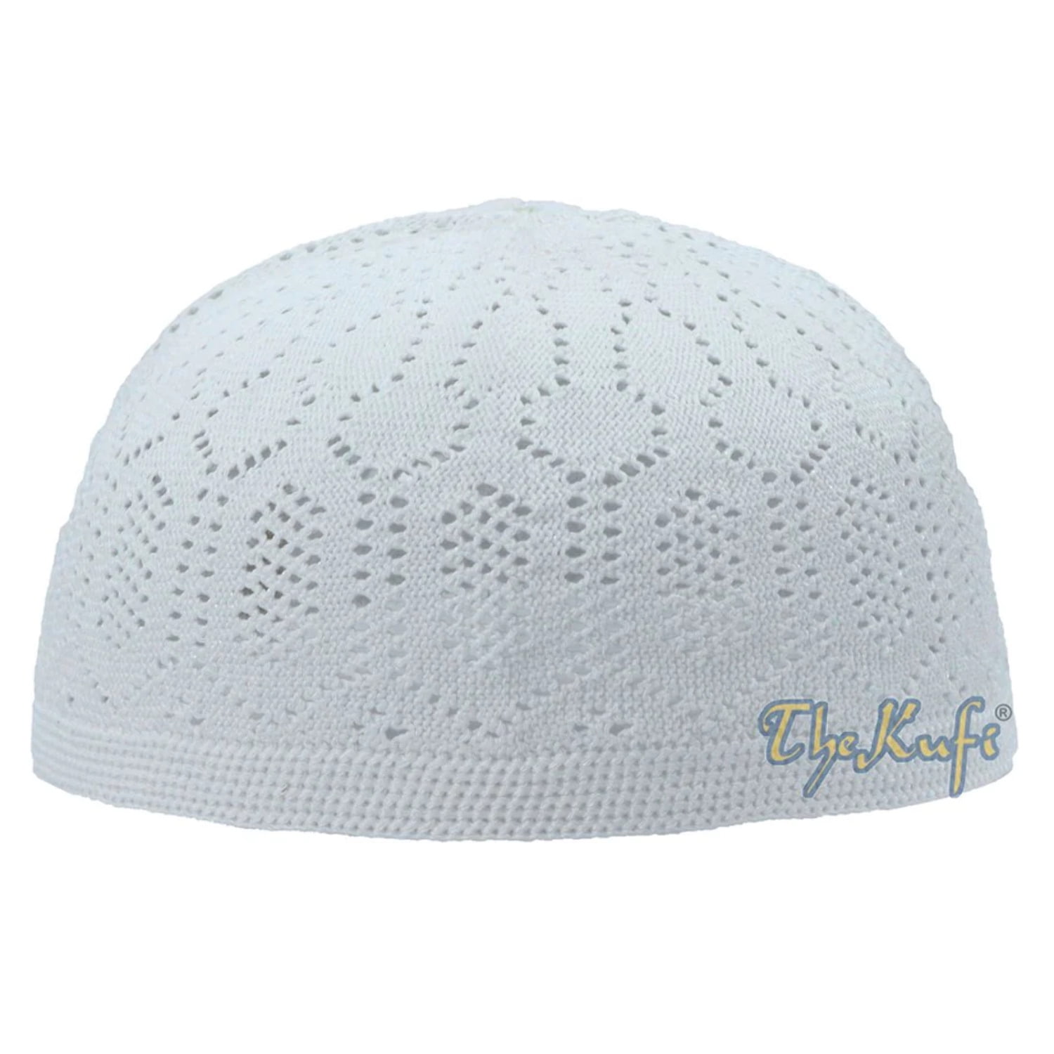 Mercan® White Kufi Hat Cotton Turkish-style Islamic Kufi Hat Taqiyah ...