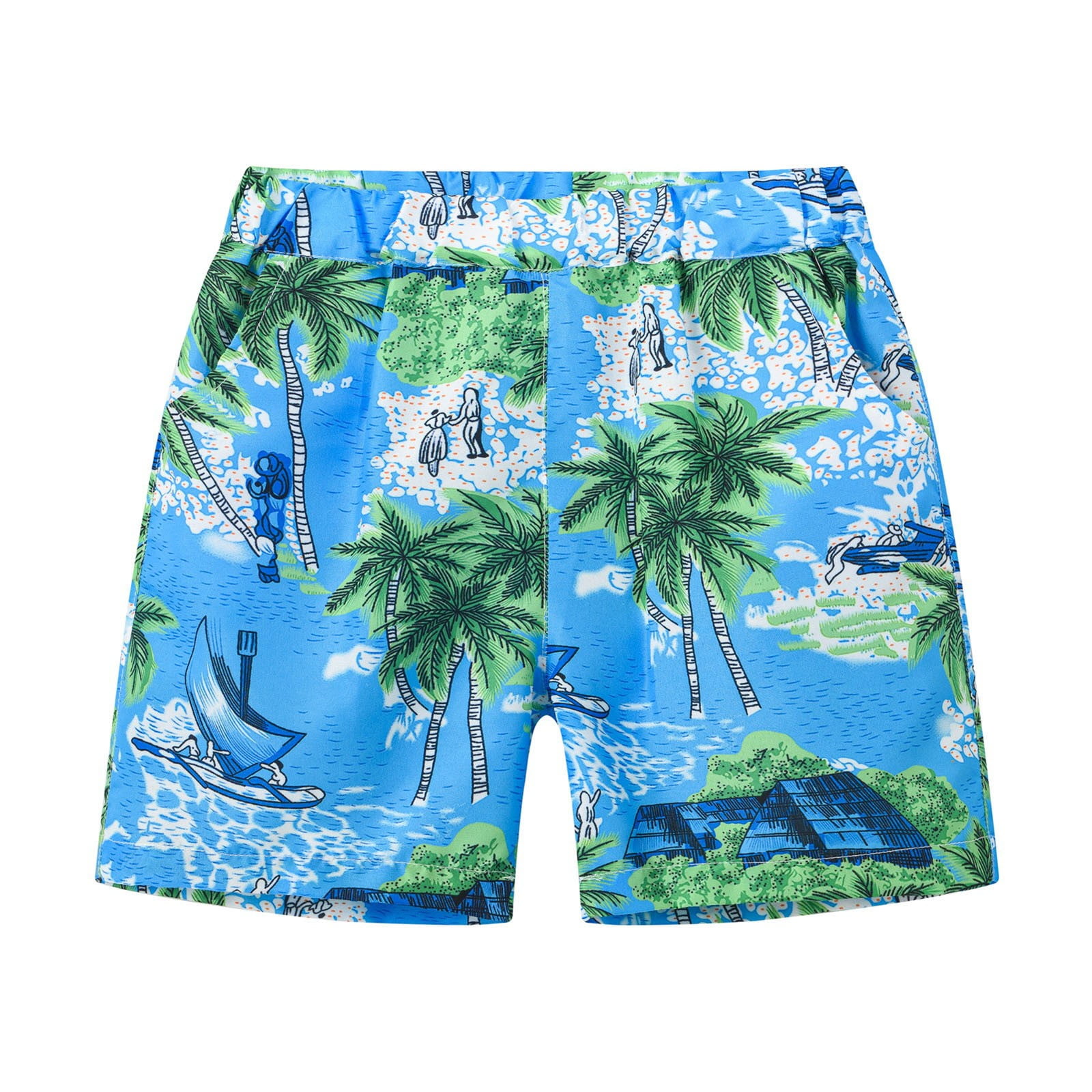 Mercatoo Boys Swim 𝐓runks Quick 𝐃ry Summer Beach Swim Shorts Swimsuit ...