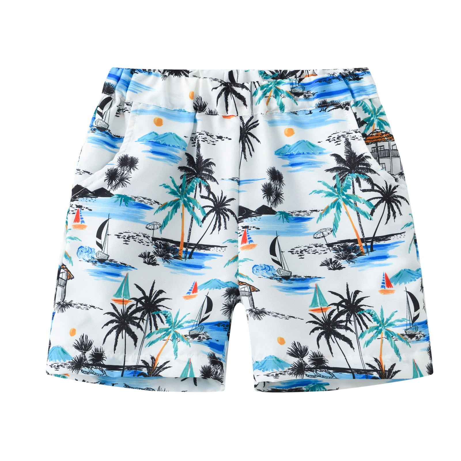 Mercatoo Boys Swim 𝐓runks Quick 𝐃ry Summer Beach Swim Shorts Swimsuit ...