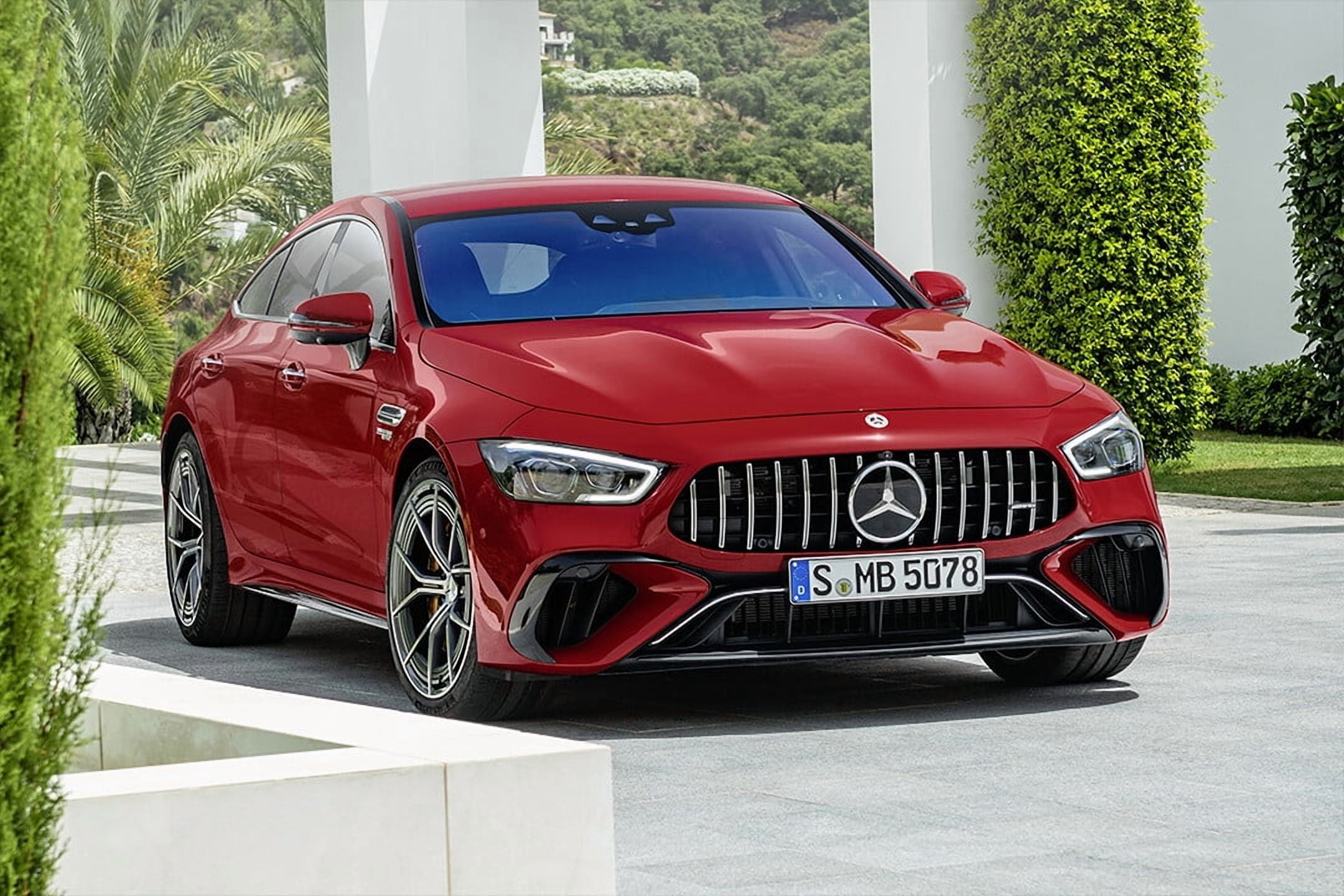 Mercedes-AMG GT 63 S E Performance Red Coupe Art Wall Decor - 20x30 ...