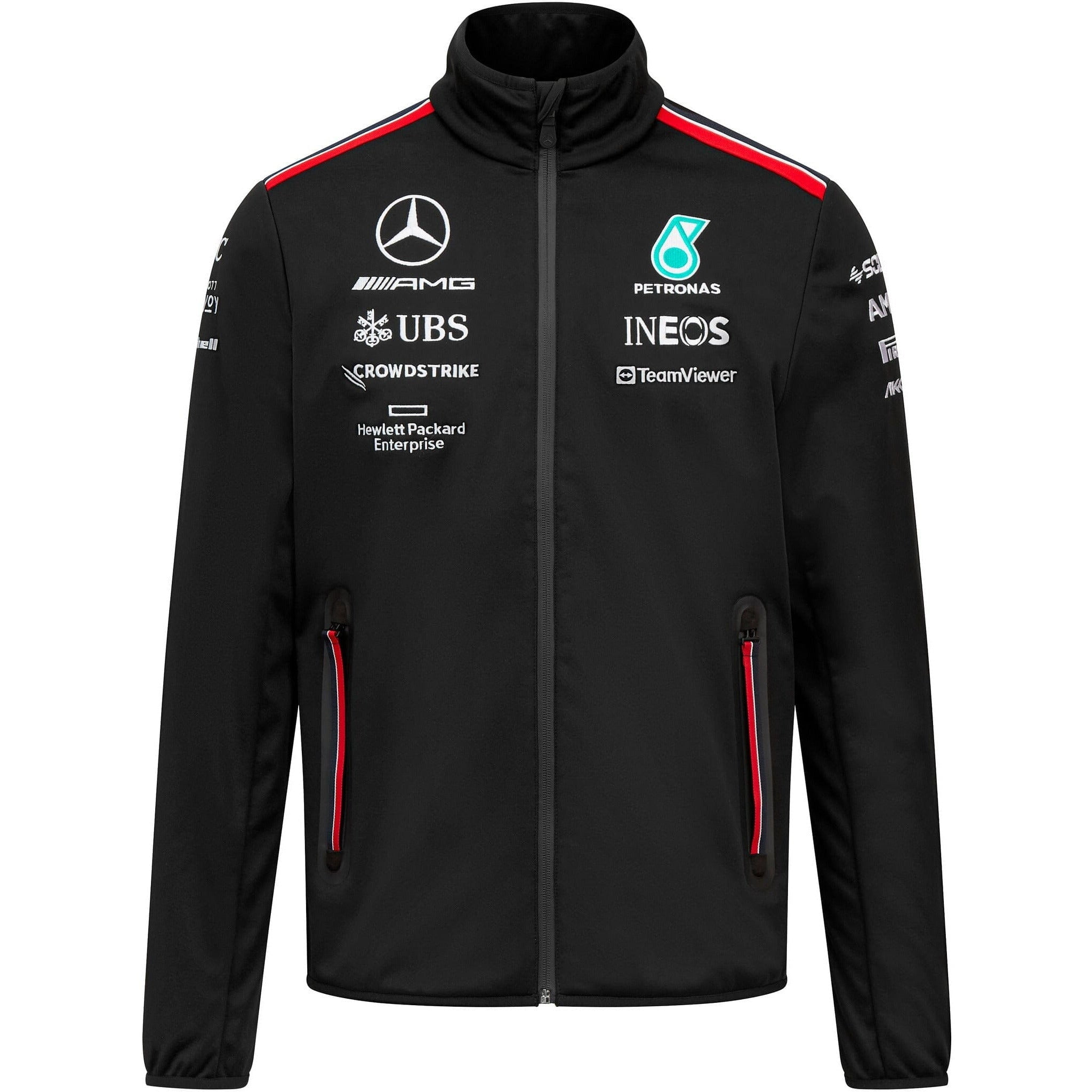 Mercedes AMG Petronas F1 2023 Men's Team Softshell Jacket - Walmart.com