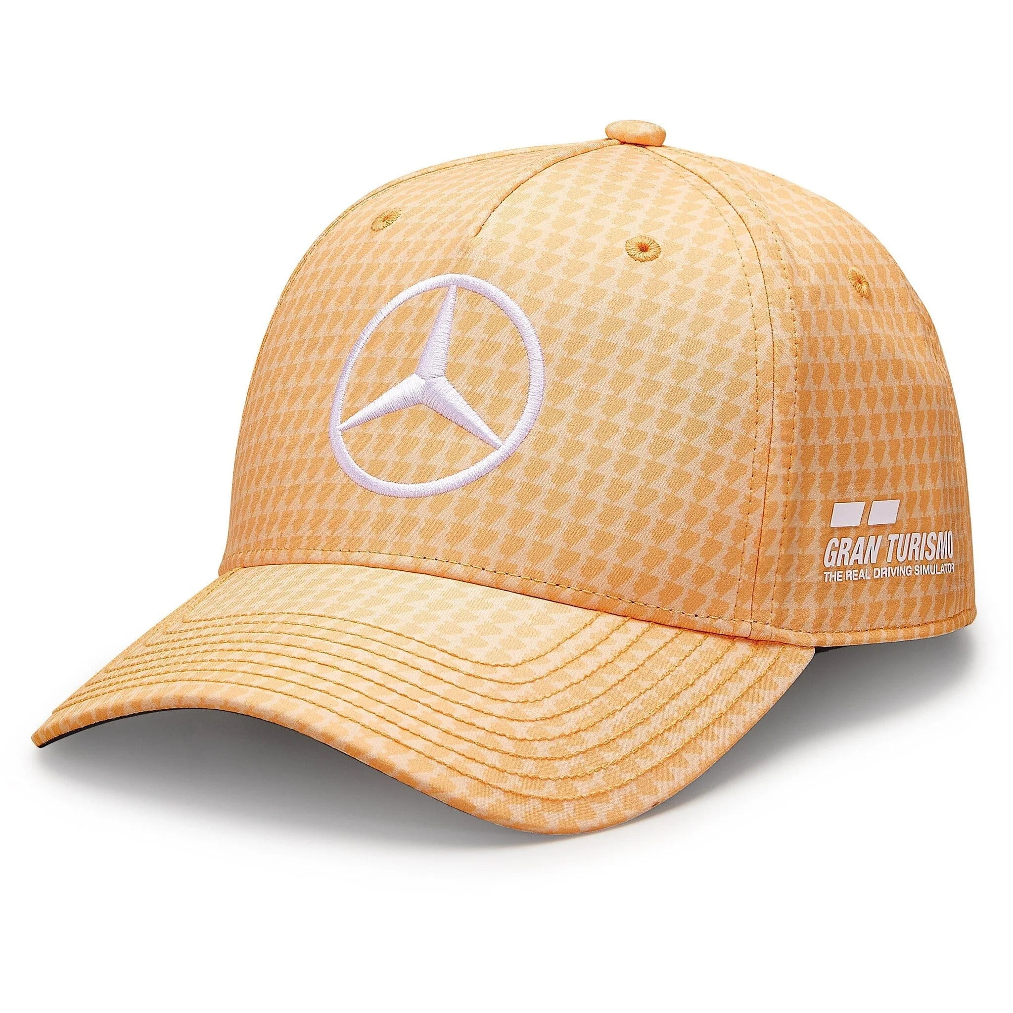 Mercedes AMG Petronas F1 Lewis Hamilton Baseball Hat Peach - Walmart.com