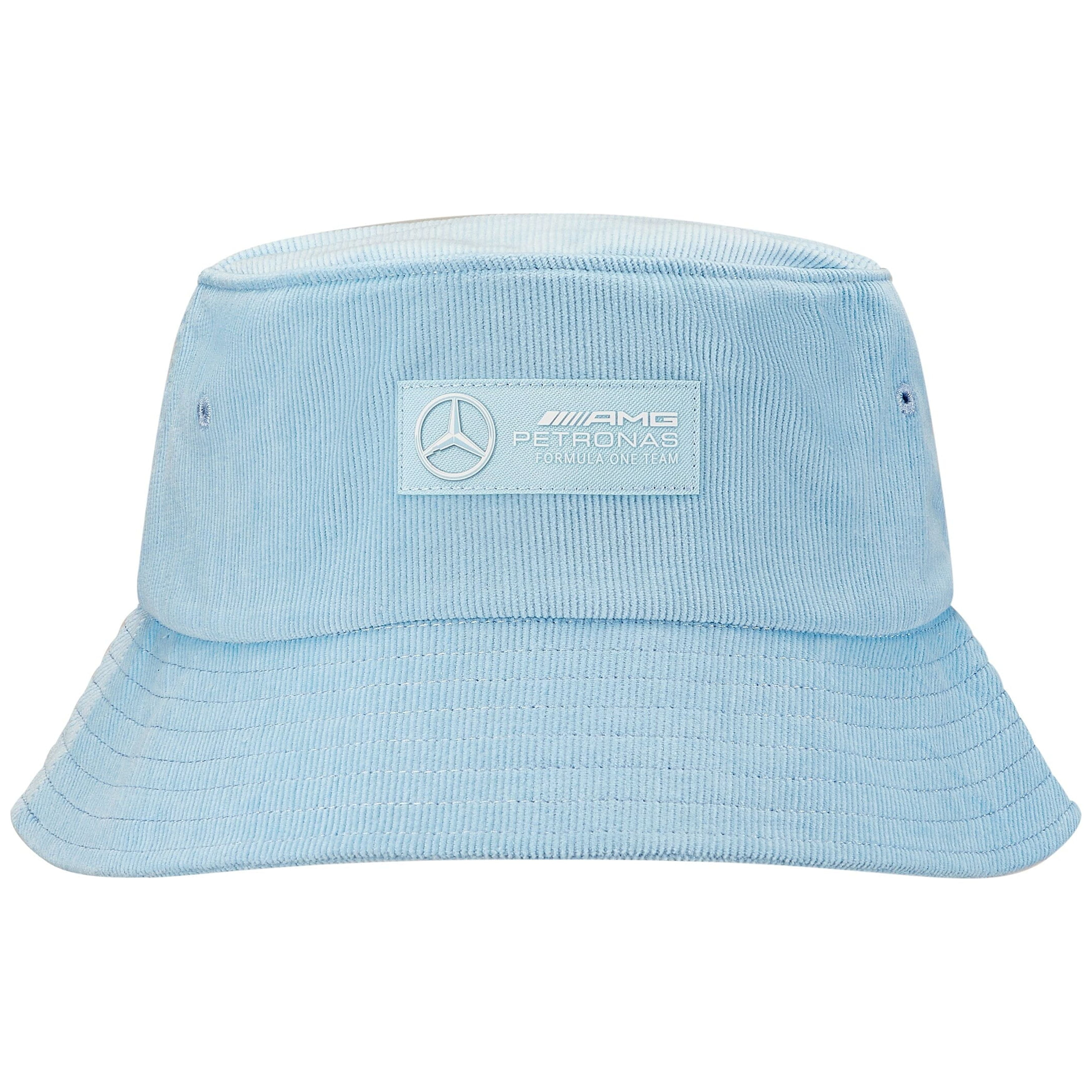 Mercedes AMG, Unisex Retro Corduroy Bucket Hat, Mint Lilac Blue, 100% ...