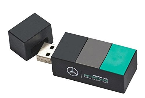 Mercedes AMG Petronas F1 USB Stick Black/Grey/Green - Walmart.com