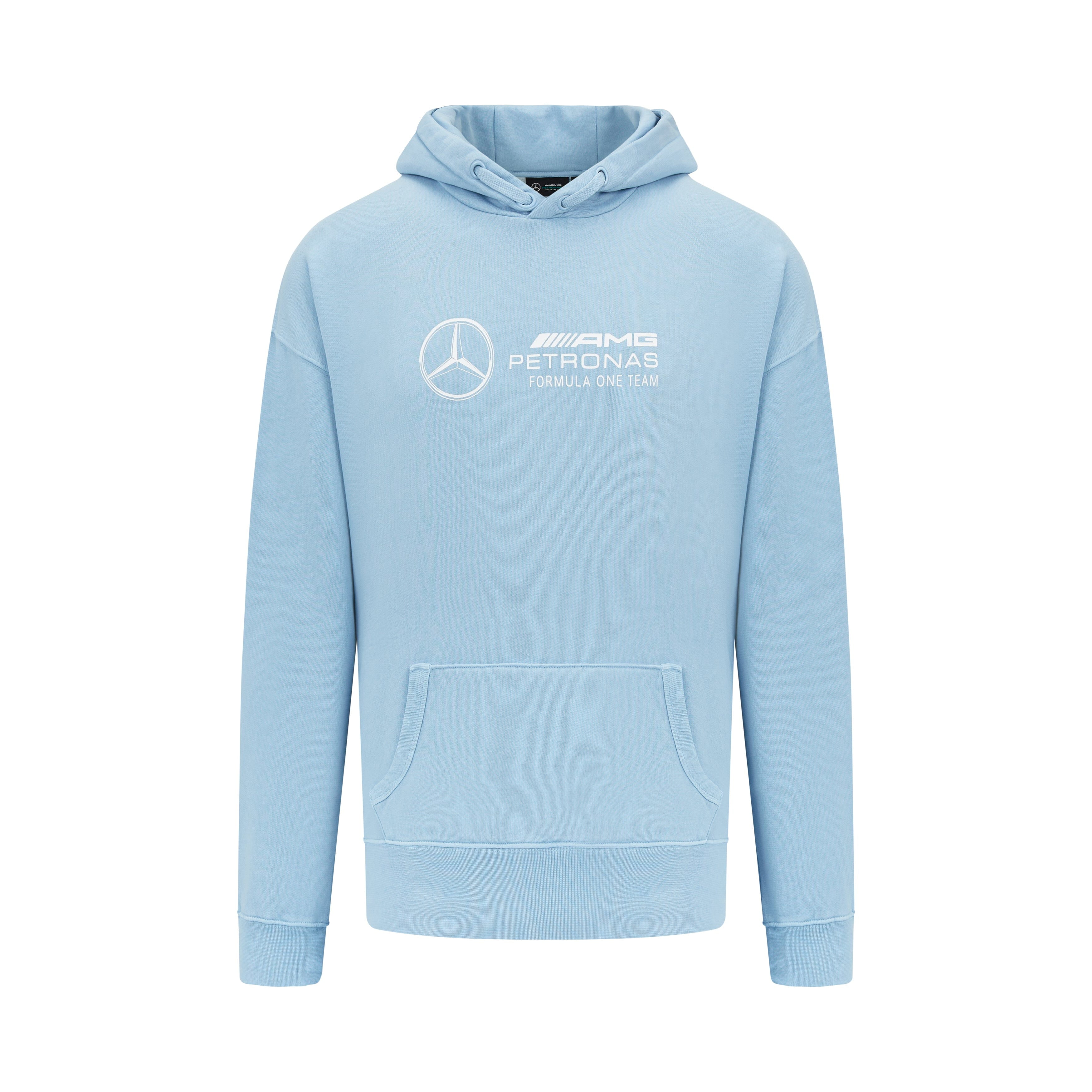 Mercedes AMG Petronas F1 Unisex Retro Hoodie - Mint/Lilac/Blue ...