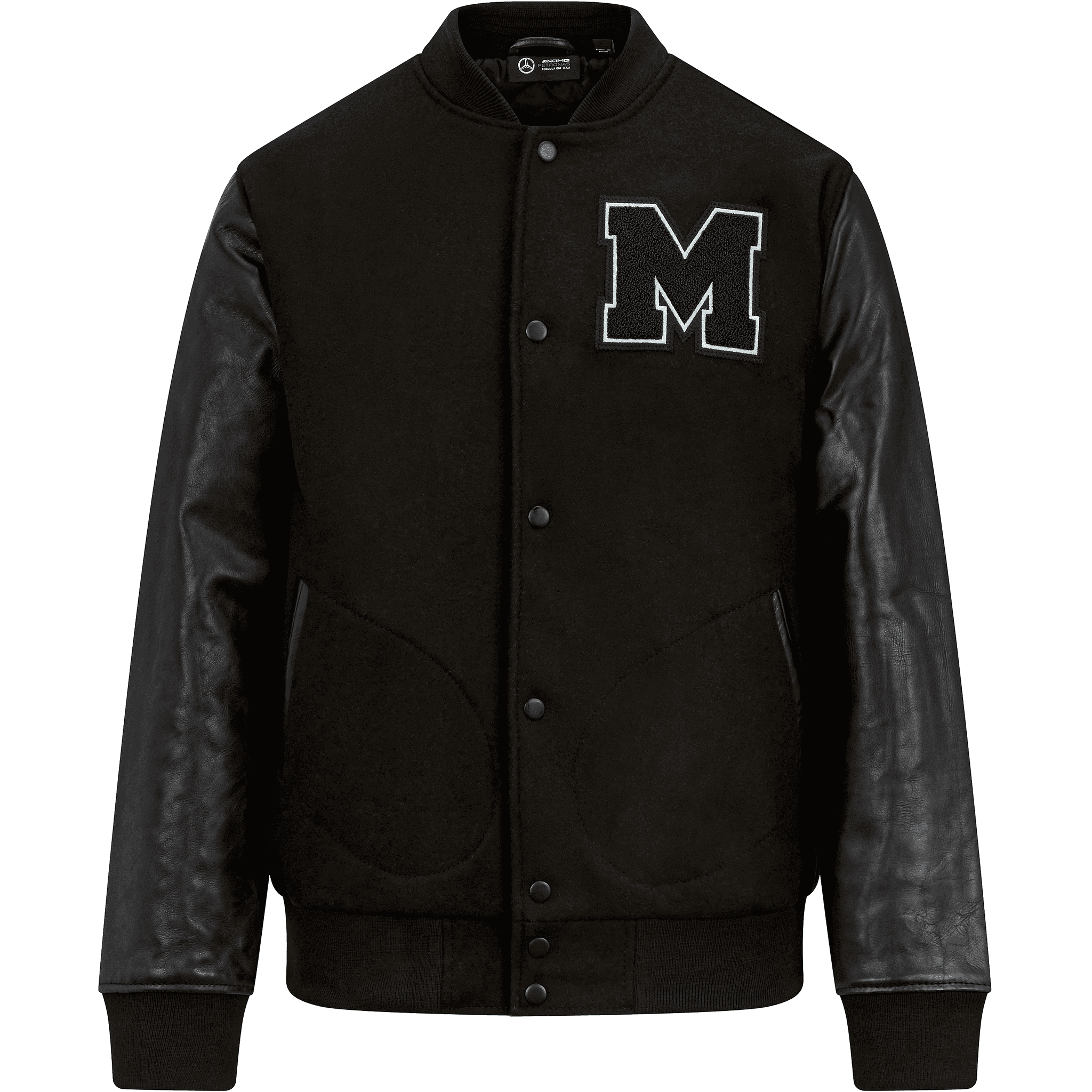 Mercedes AMG Petronas F1 Varsity Jacket - Walmart.com