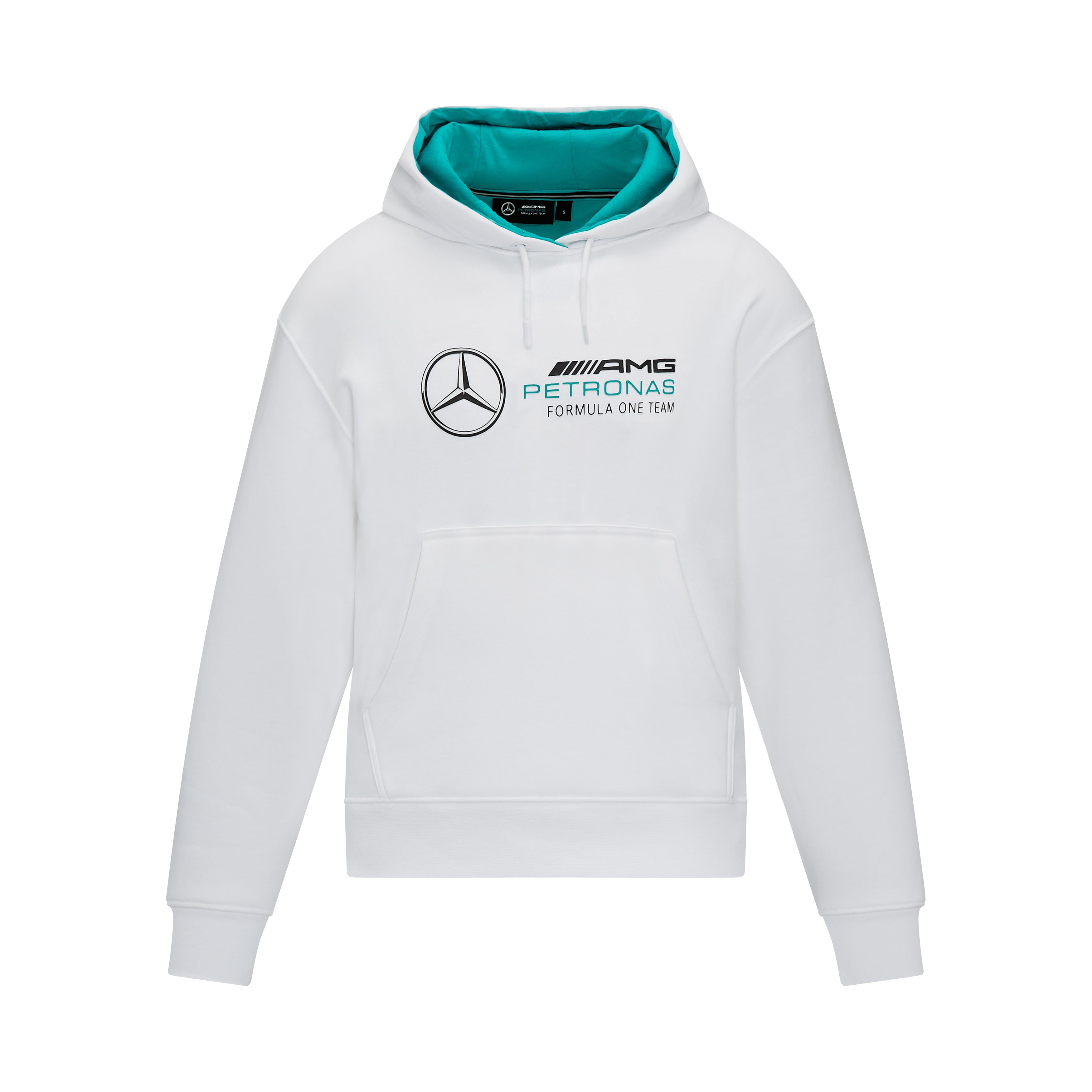 Mercedes AMG Petronas F1 Women's Oversized Hoodie - Black/White ...