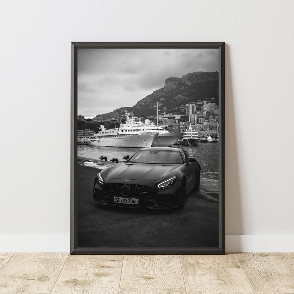Mercedes Amg Gt Poster, Mercedes Amg Poster, Mercedes Amg Print ...