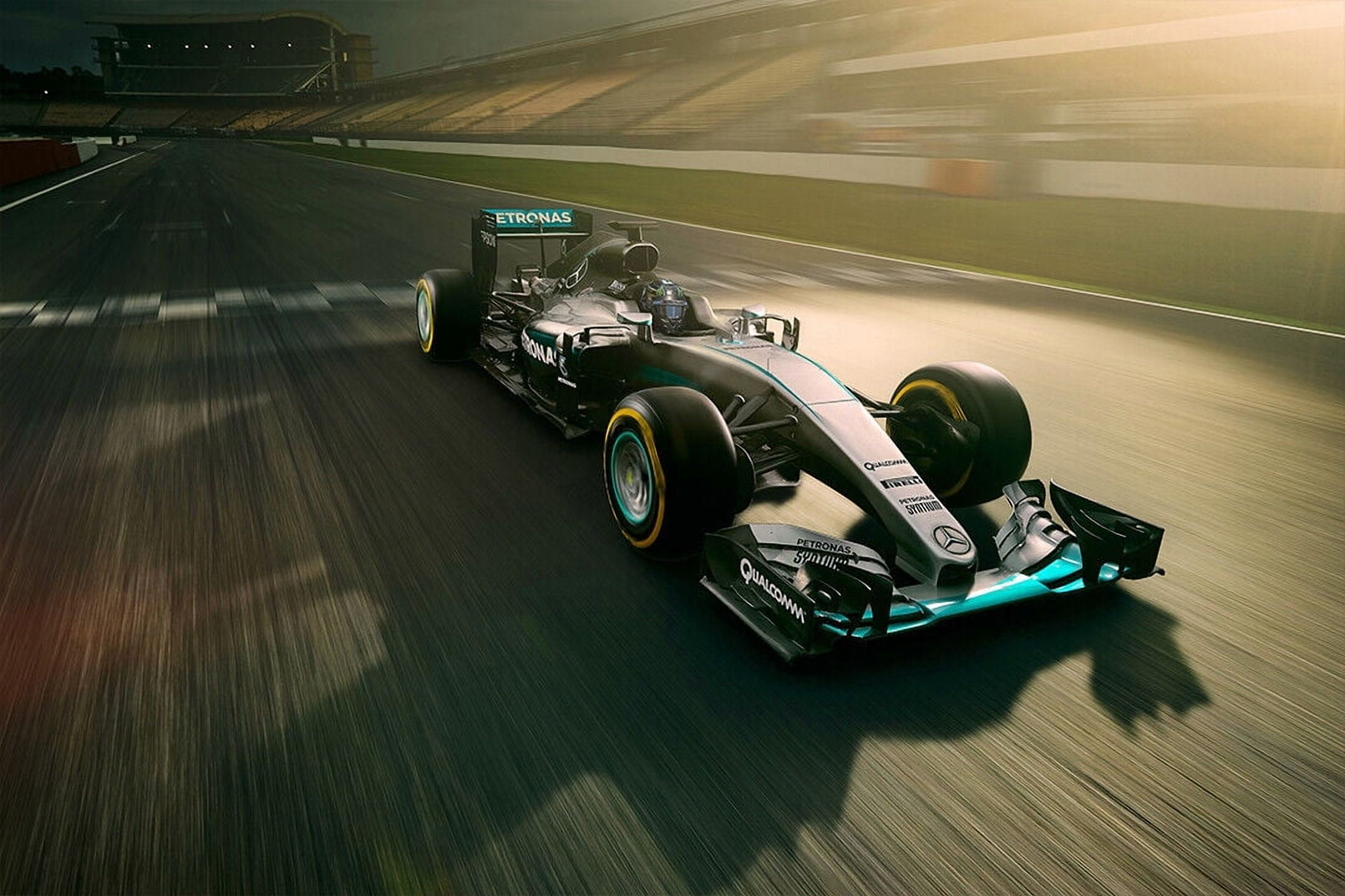Mercedes-Benz AMG G63 GTS F1 Racing Car Wall Art Home Decor - 24x36 ...