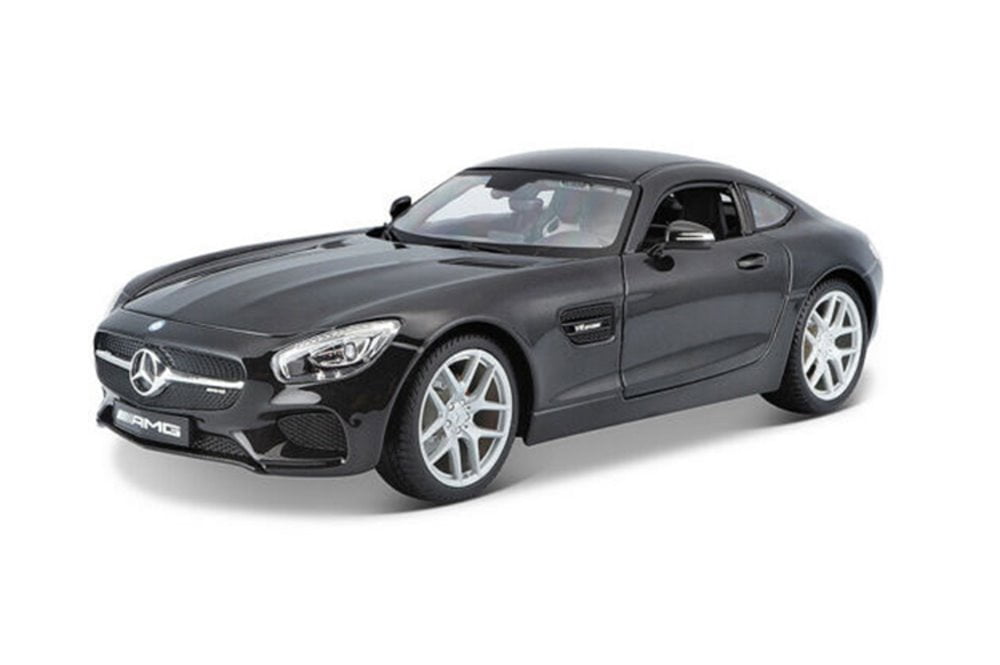 Mercedes-Benz AMG GT, Matte Black - Maisto 31398BK - 1/18 scale Diecast ...