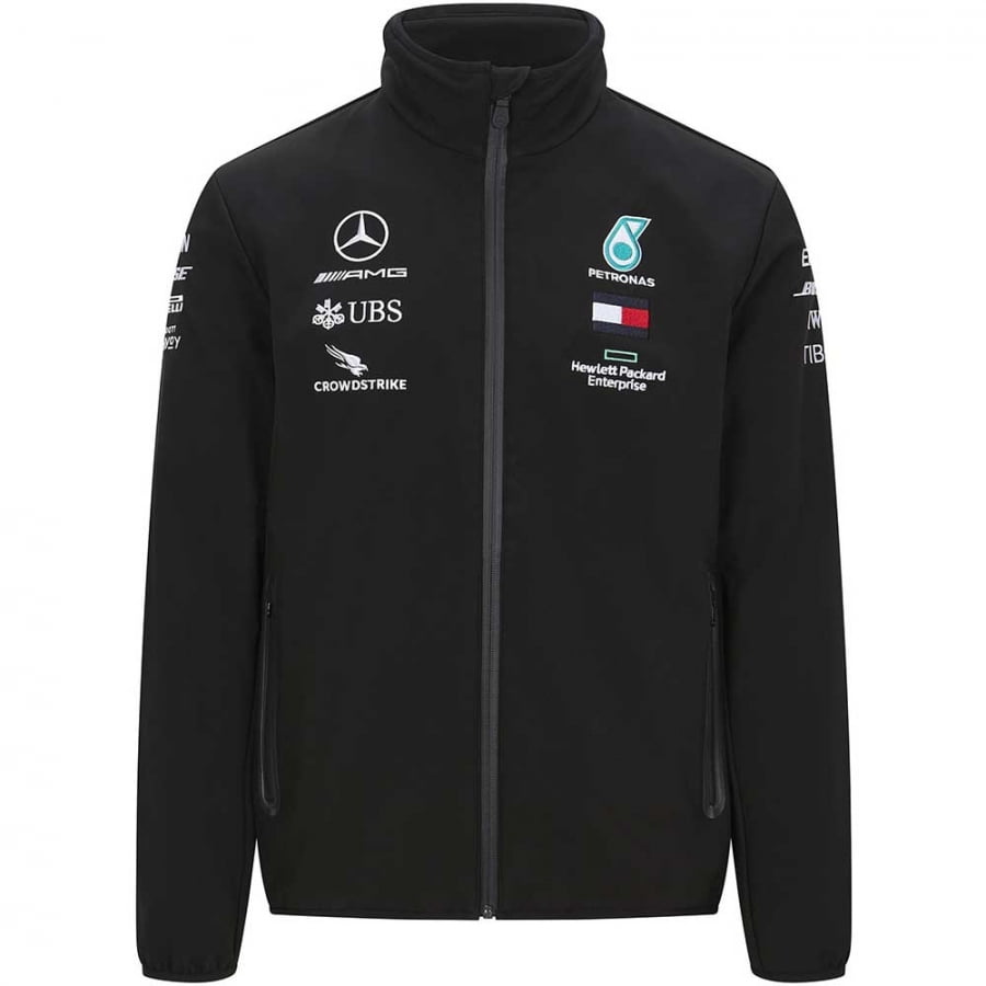 Mercedes Benz AMG Petronas F1 2020 Men's Team Softshell Jacket ...
