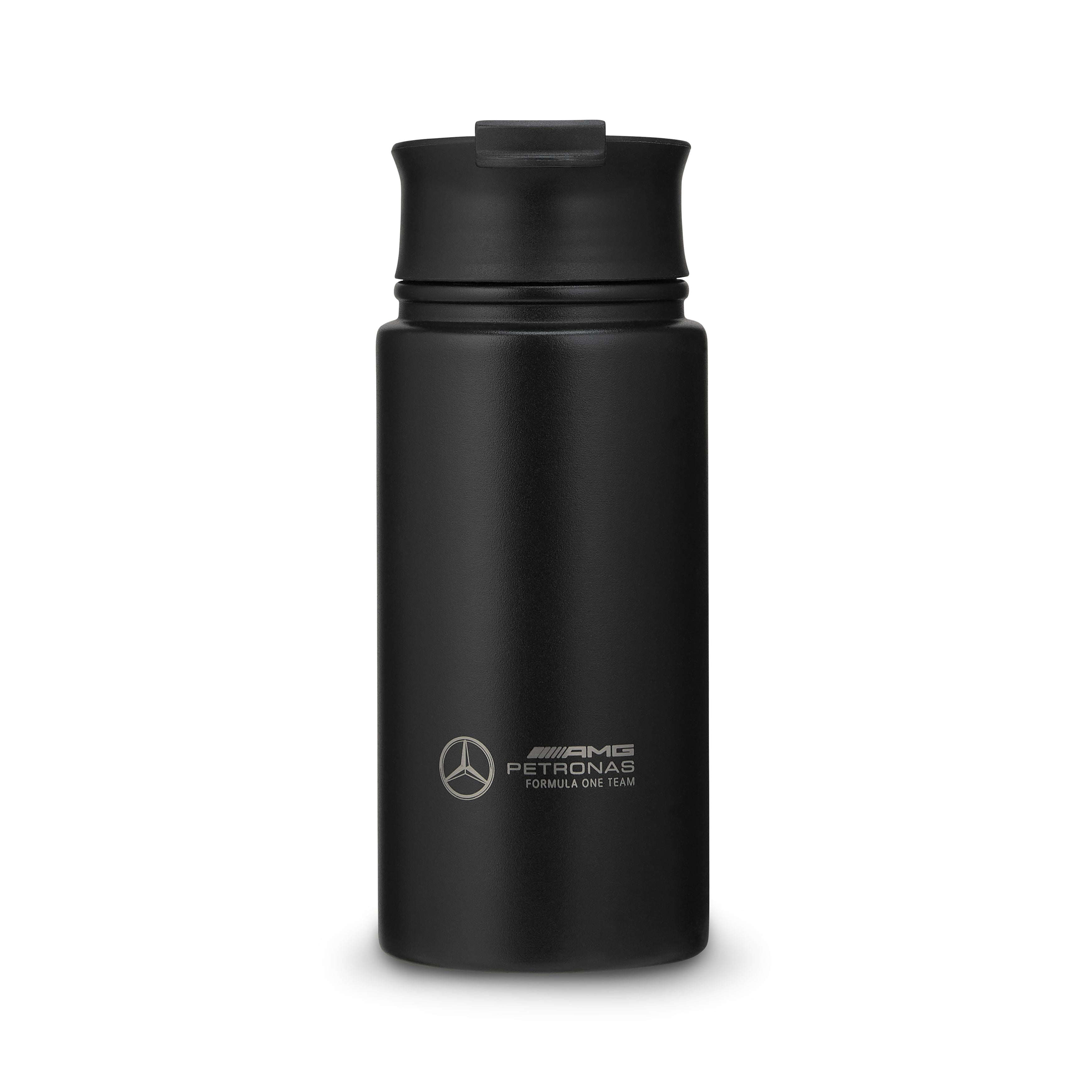 Mercedes Benz AMG Petronas F1 Thermal Mug -Black - Walmart.com