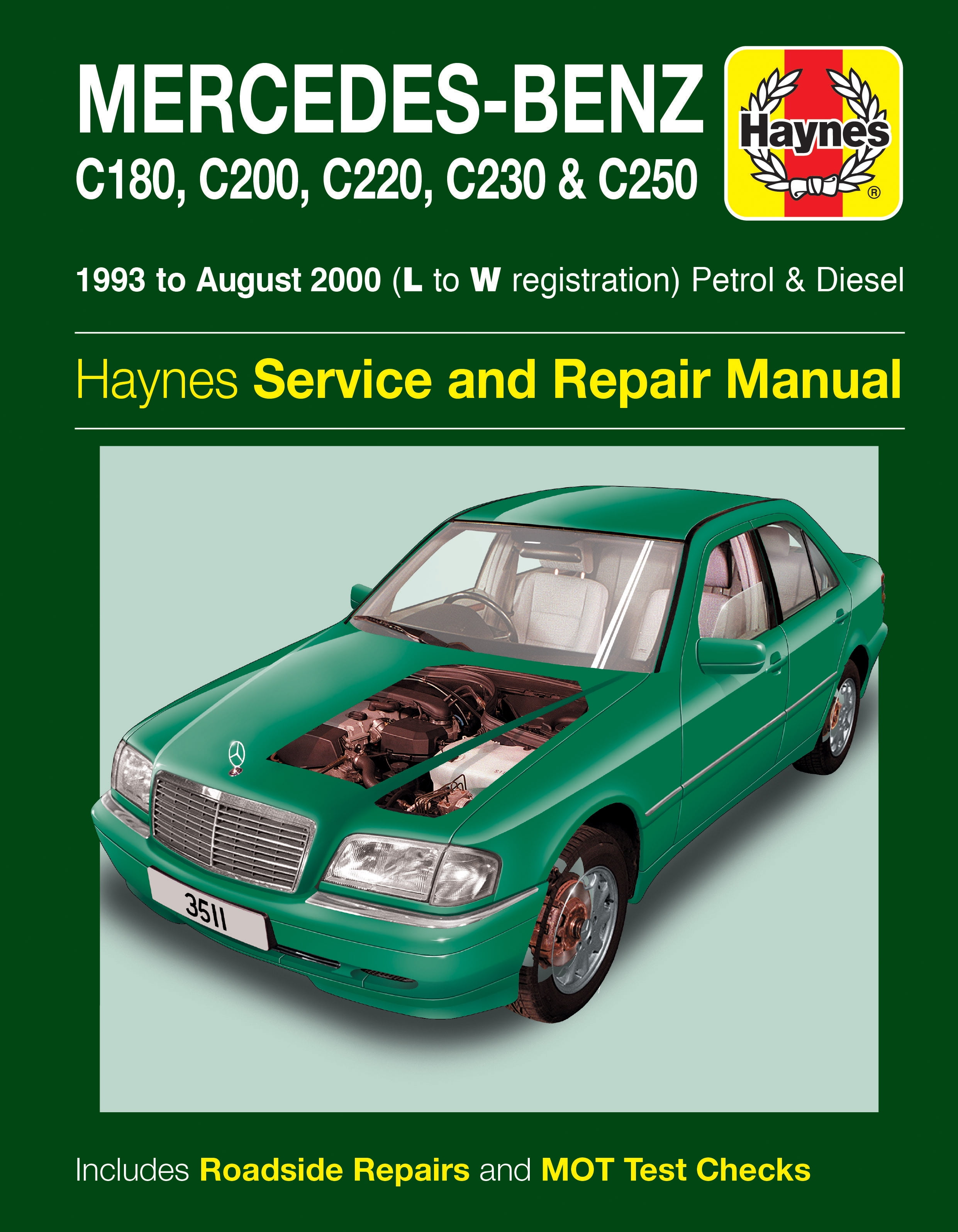 Mercedes-Benz C-Class Petrol & Diesel (93 - Aug 00) Haynes Repair ...
