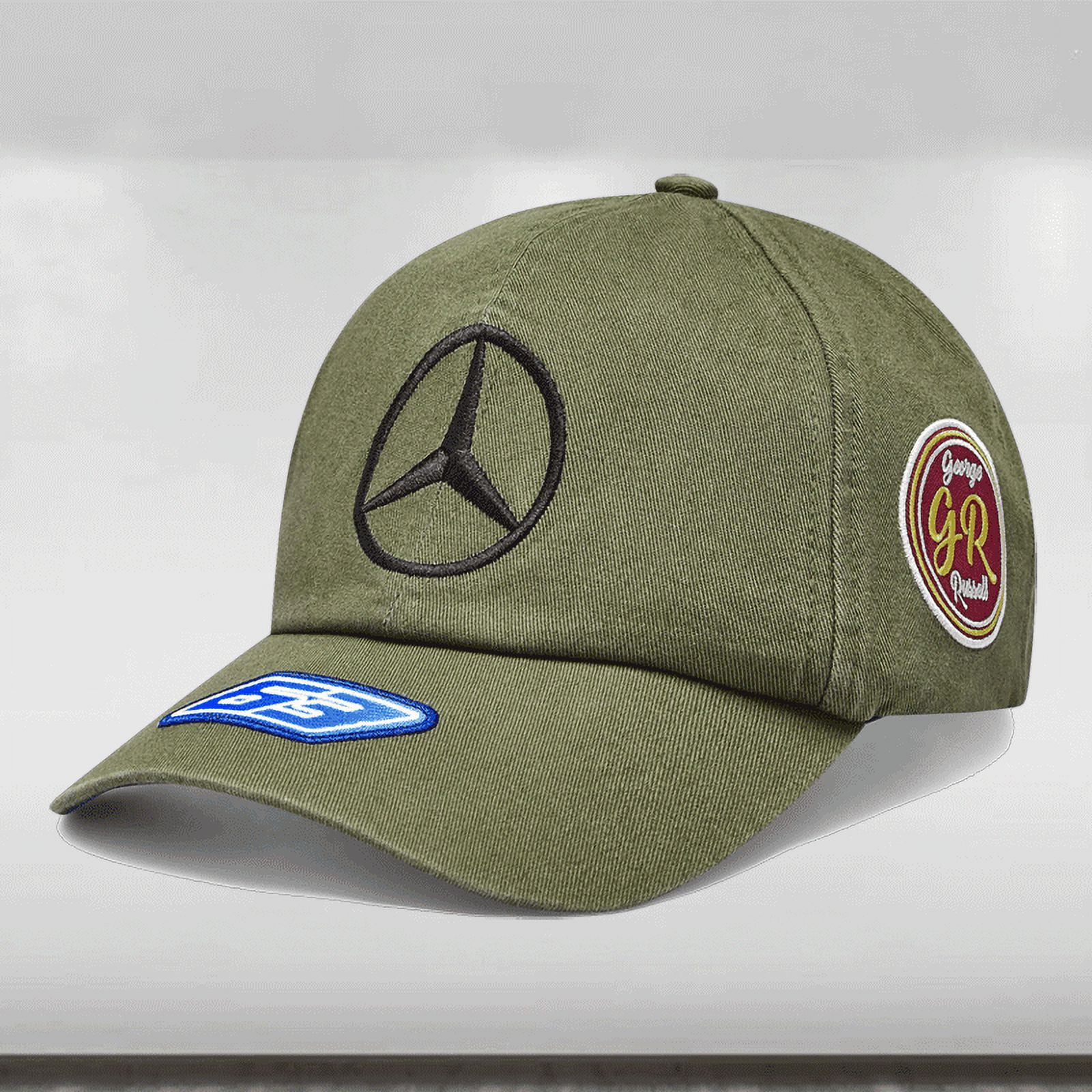 Mercedes Benz F1 Special Edition George Russell Vintage Baseball Hat ...