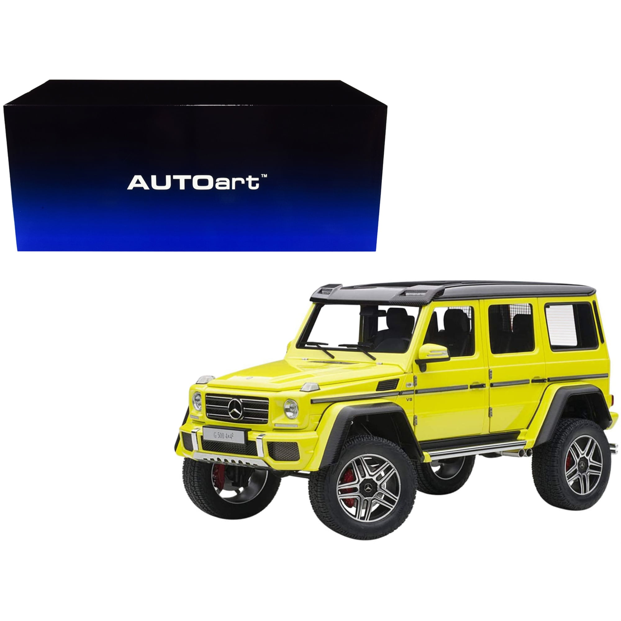 Mercedes Benz G500 4X4 2 Electric Beam/ Yellow 1/18 Model Car by ...