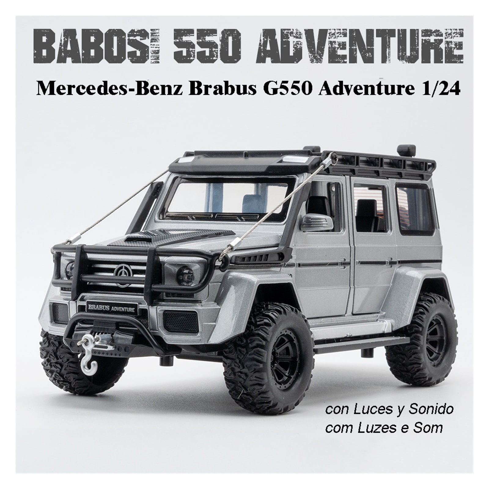 Mercedes Benz G550 Adventure Brabus Custom Edition Minicar - Walmart.com