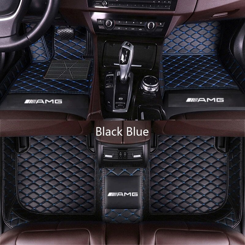 Mercedes-Benz GLC AMG 2024 Waterproof Leather Car Floor Mats Car Carpet ...