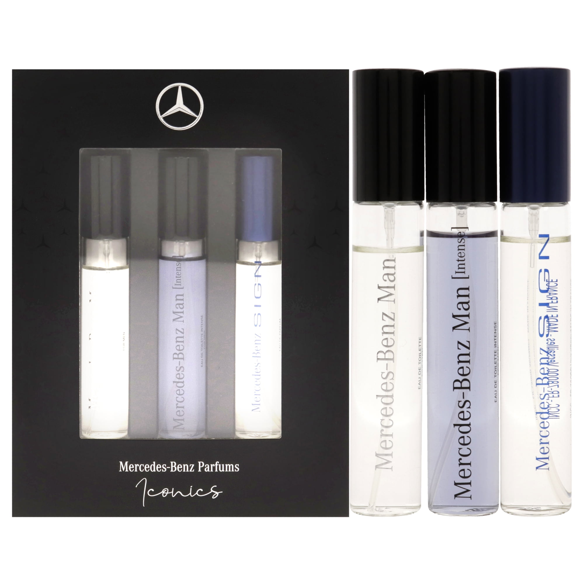 Mercedes-Benz Iconics Mini Giftset, Cologne for Men Giftset, 3 pc ...
