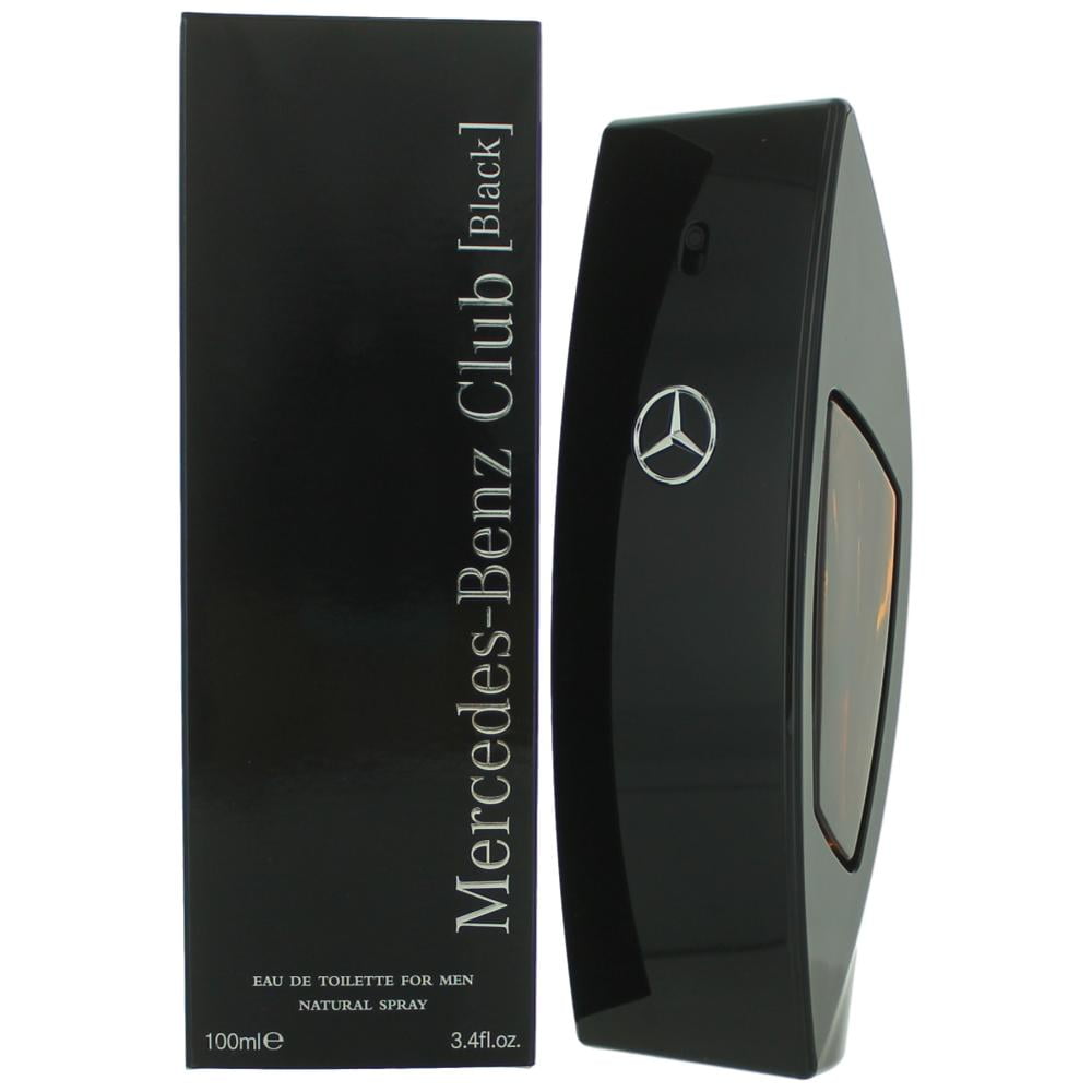 Mercedes Benz Club Black Cologne, Eau De Toilette Spray, Fragrance for Men 3.4 oz - Walmart.com