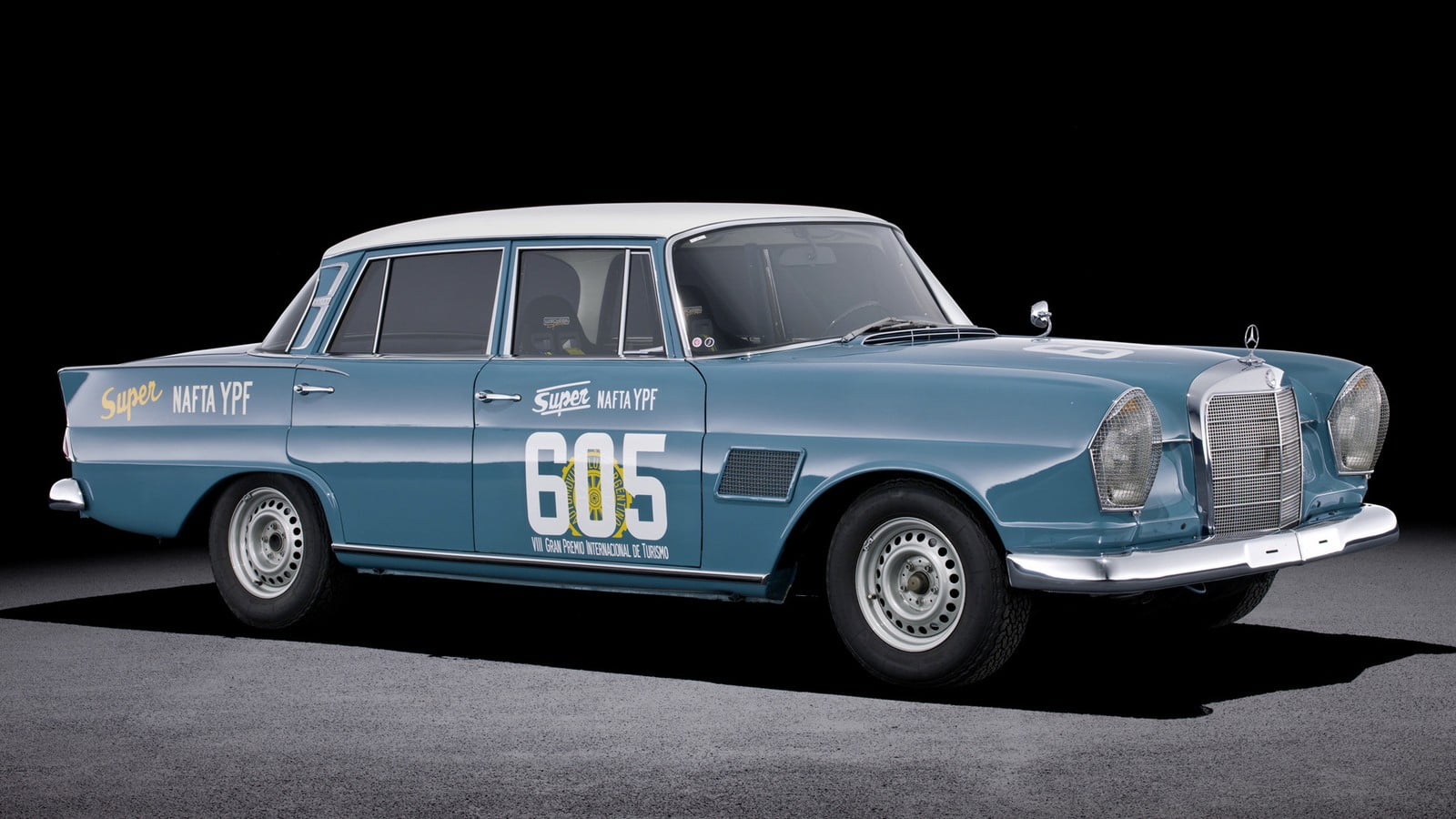 Mercedes-Benz SE Rally Car 300 - 20x30 Inch Glossy Laminated Poster ...