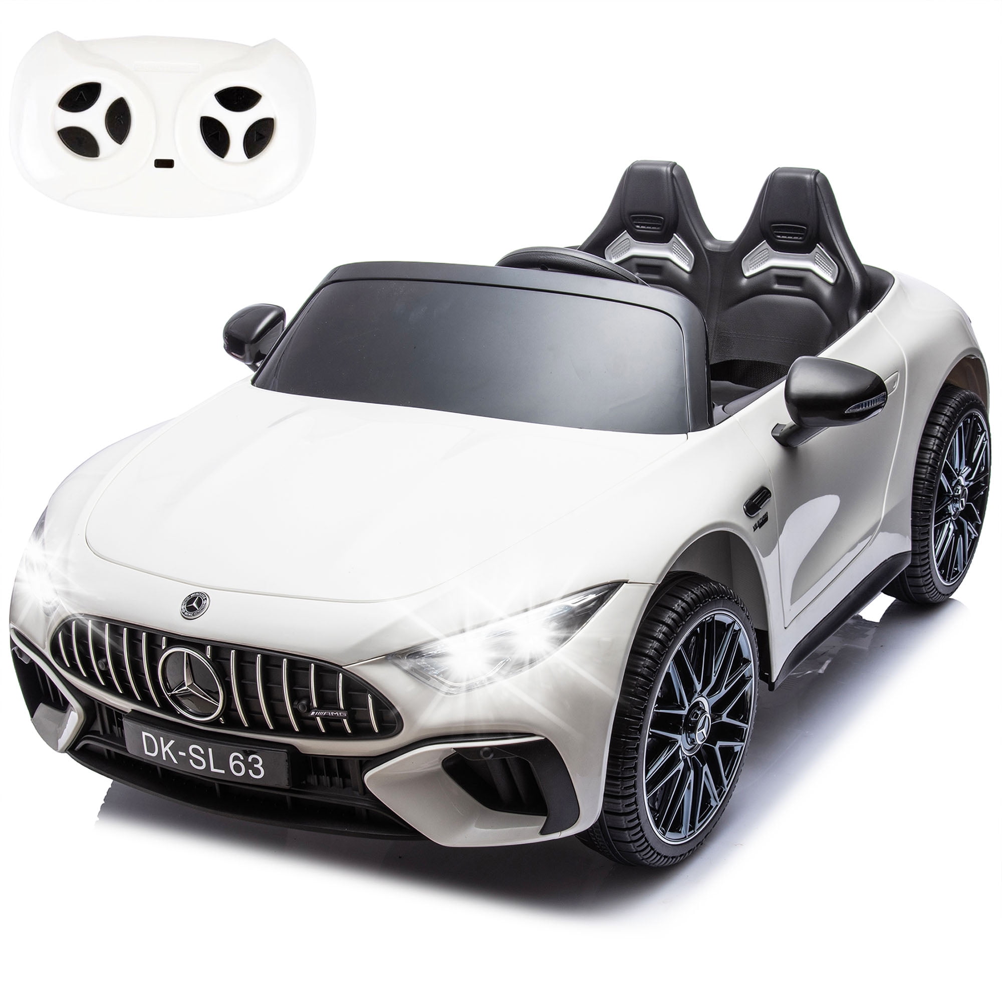Mercedes-Benz SL63 24V Ride on Car, Battery Powered Electric Vehicle w ...