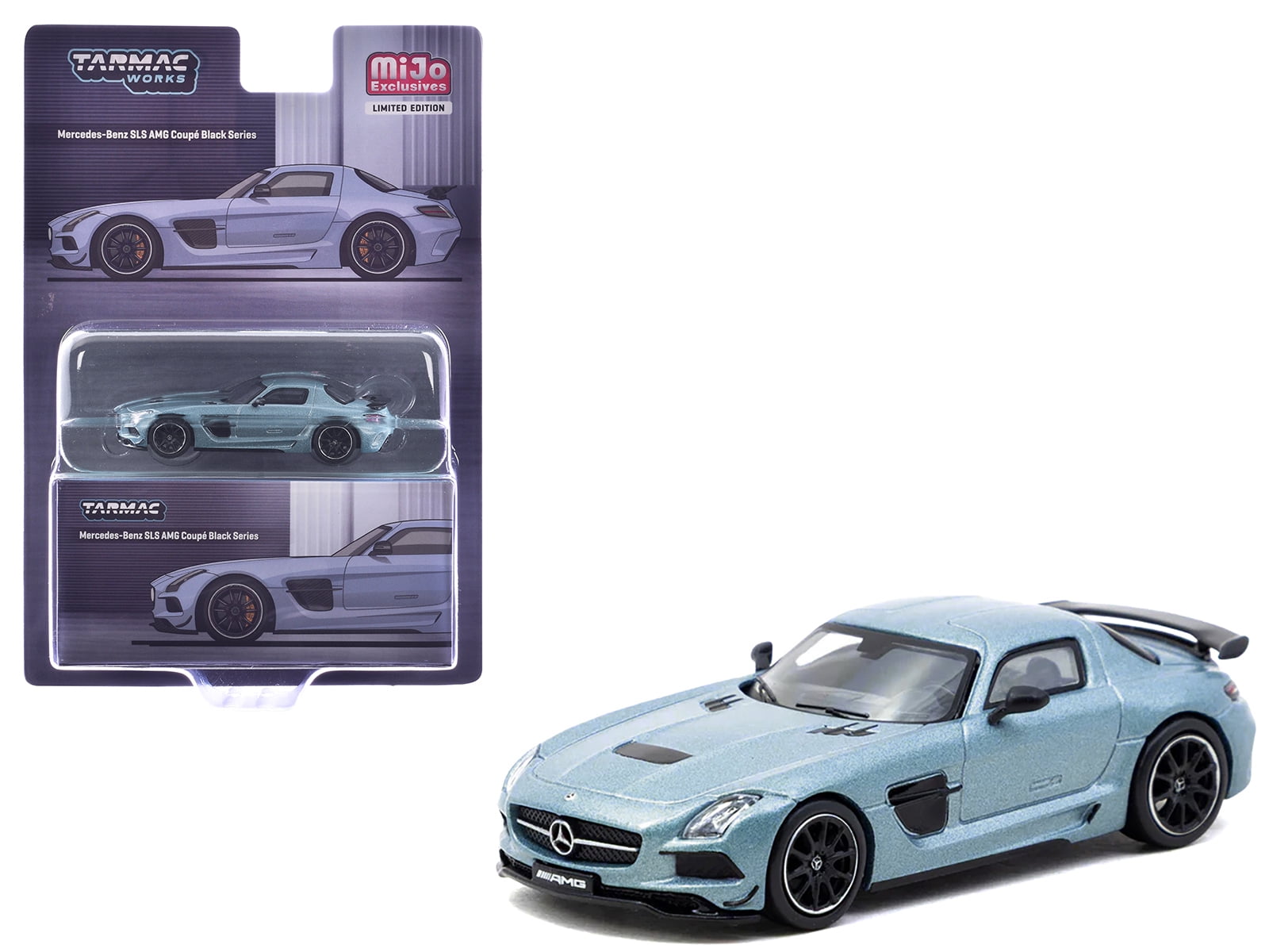 Mercedes-Benz SLS AMG Coupe Black Series Matte Blue Metallic "Global64 ...