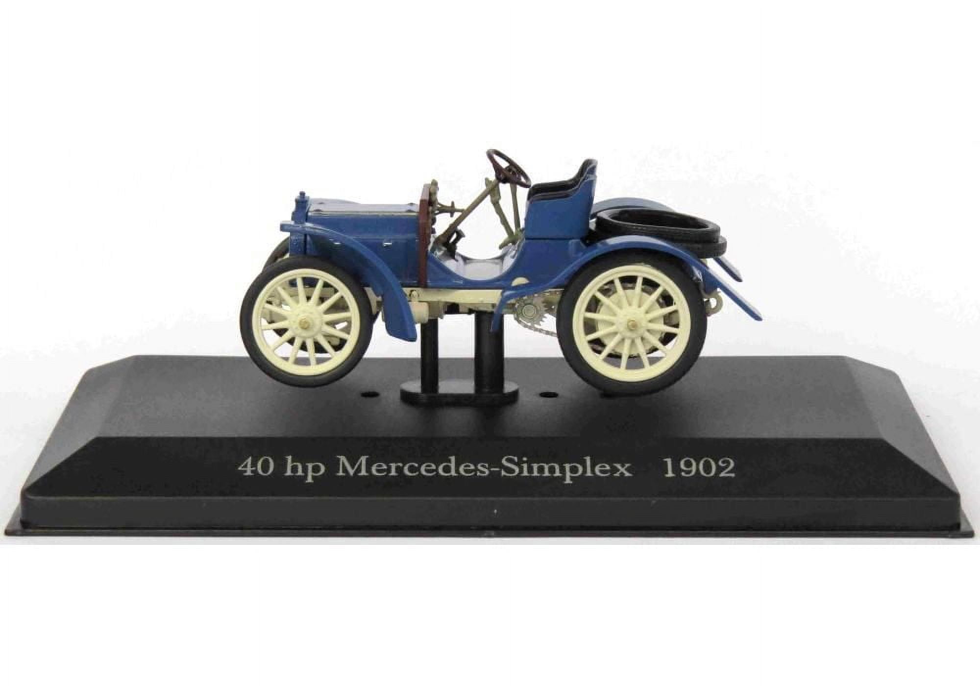 Mercedes Benz Simplex 40HP (1902) 1:43 scale Diecast Model Car in Blue ...