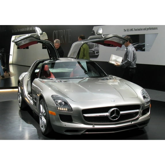 Mercedes Benz Sls Poster 16x24 Poster Medium Art Poster 16x24 Unframed ...