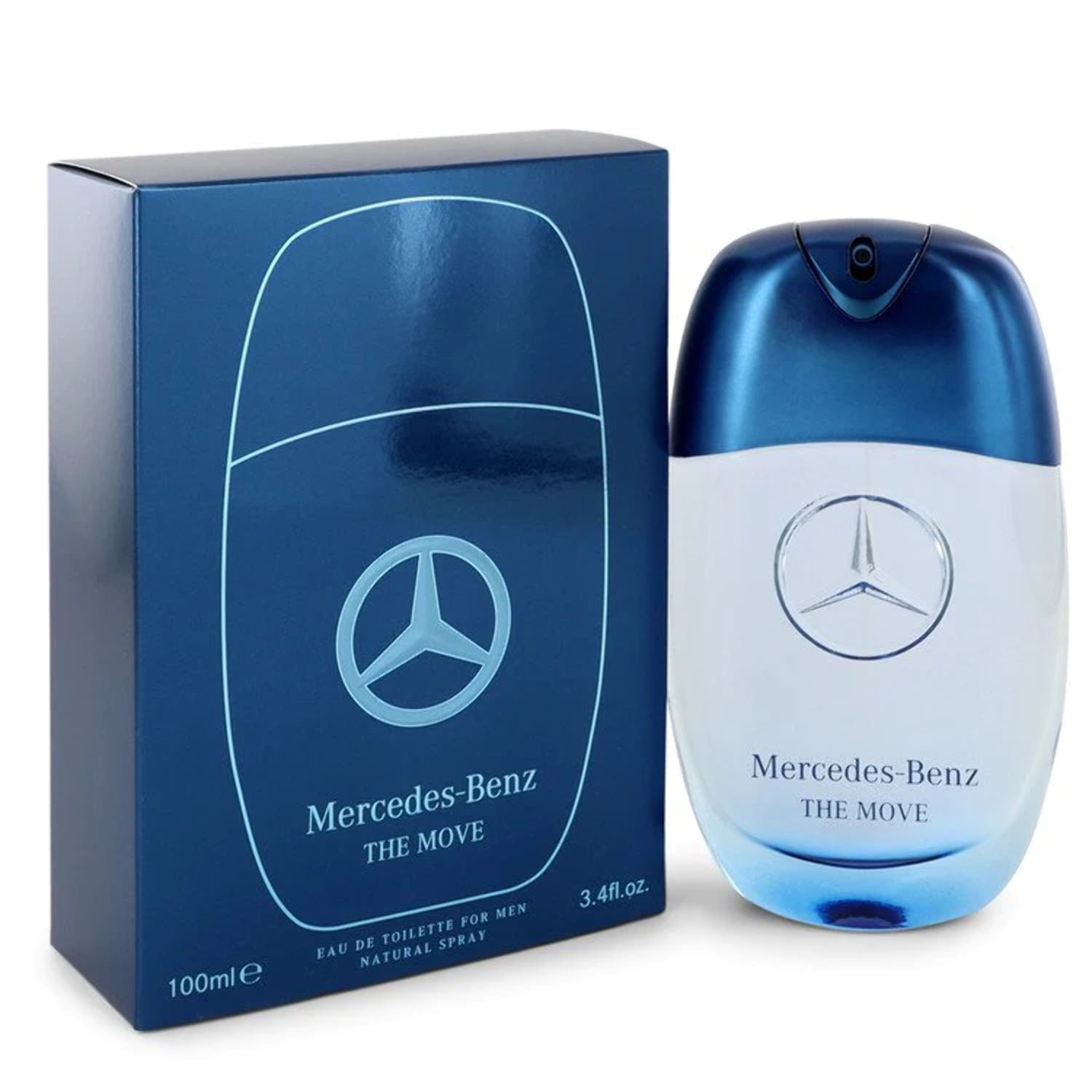 Mercedes Benz The Move Men's Cologne Eau De Toilette Fragrance Spray, 3 ...