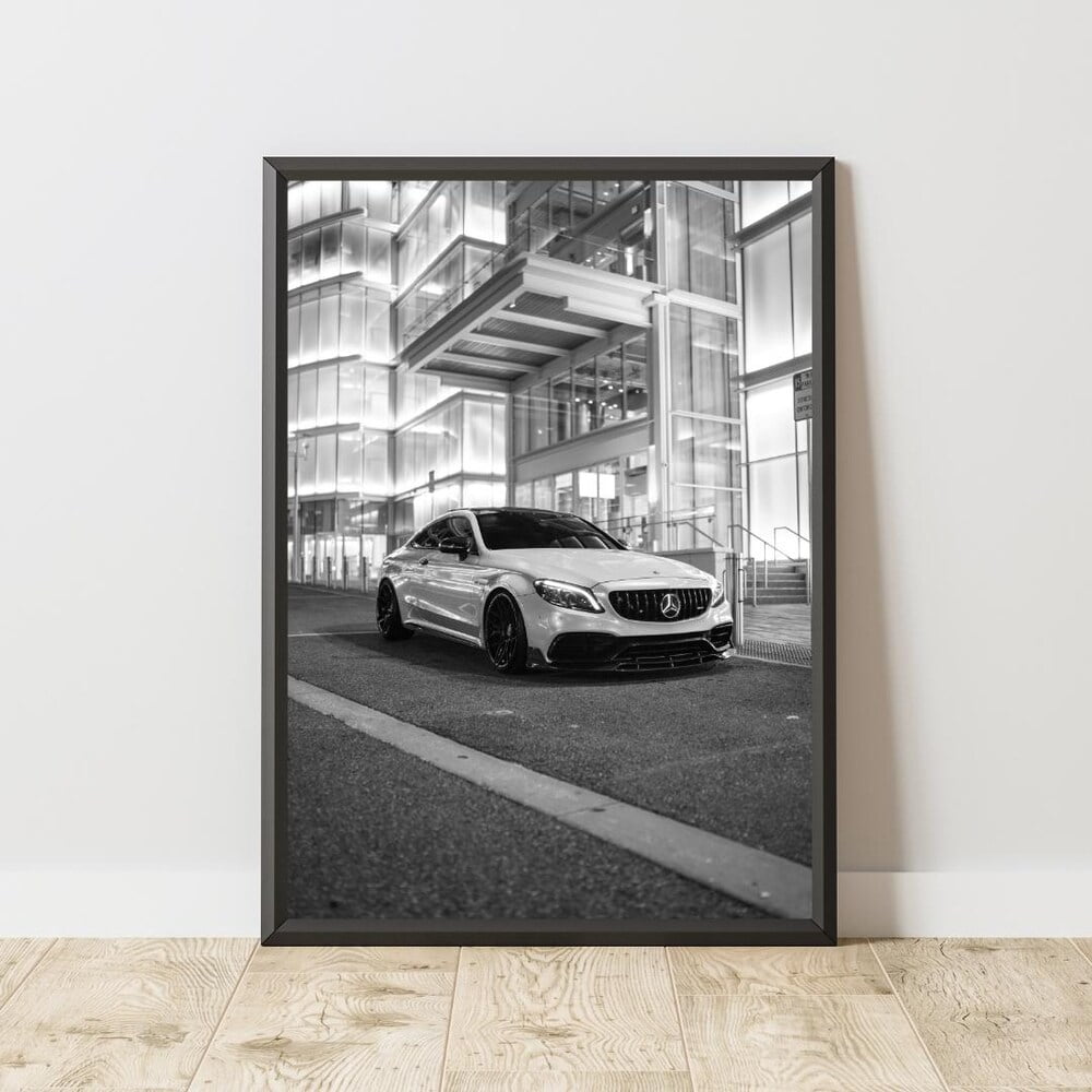Mercedes C63 Amg Poster, Mercedes Amg Poster, Mercedes Amg Print ...