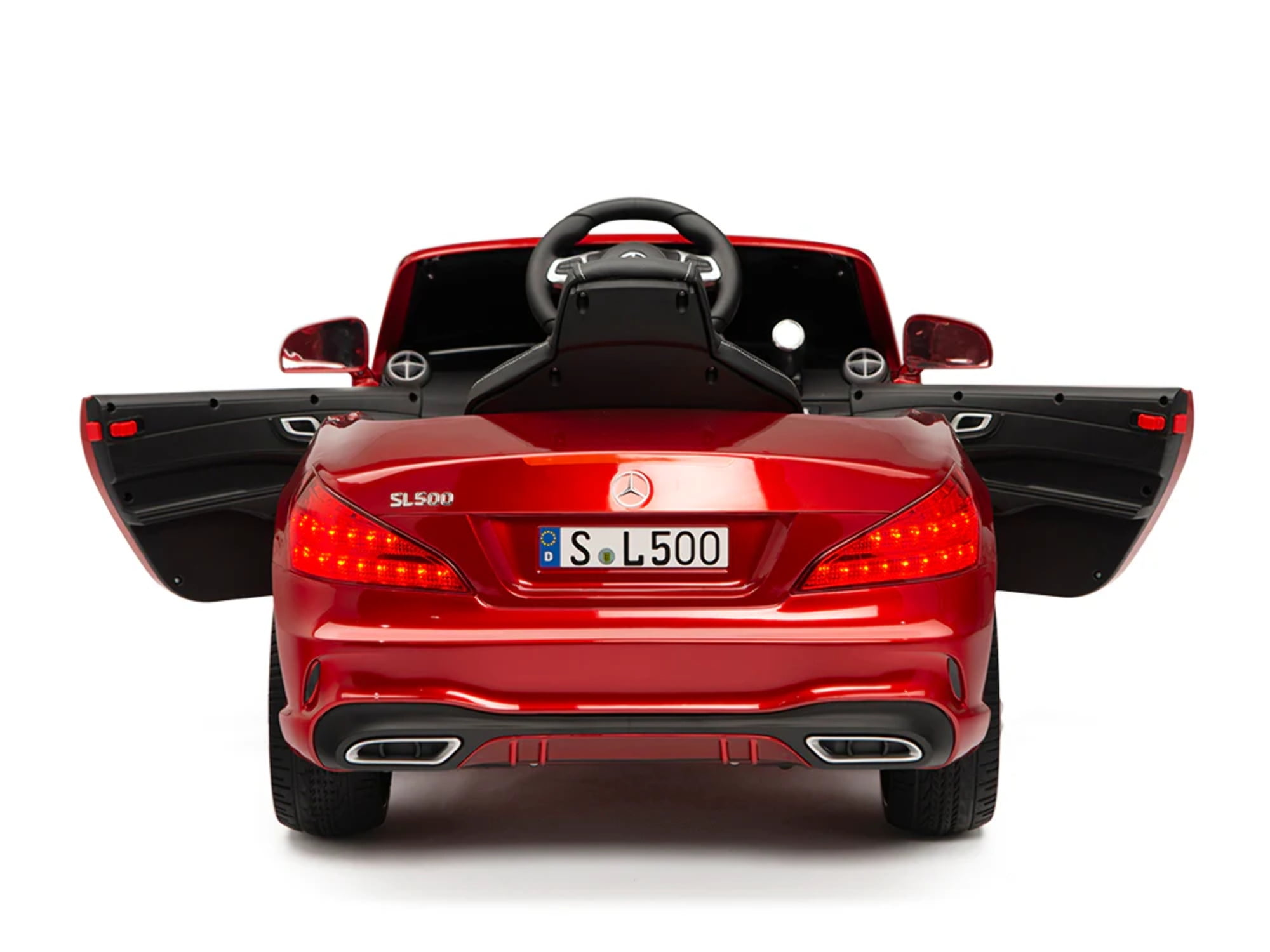 Mercedes SL Ride On Electric Car For Children W/Magic Cars® Wireless Parental Control - Walmart.com