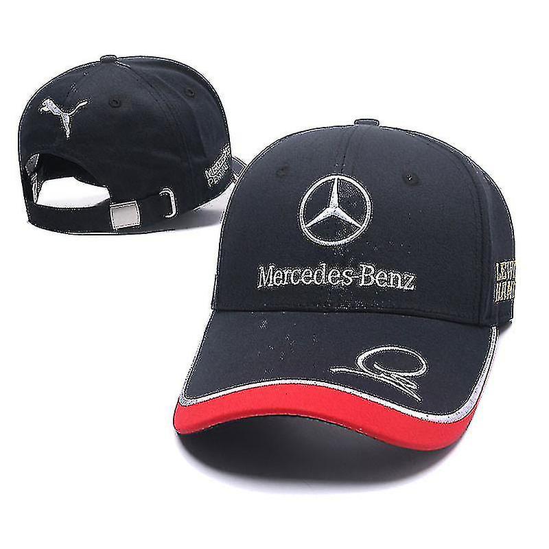 Mercedes-benz Racing Cap Outdoor Men's Sports Peak Baseball Cap Car Cap ...