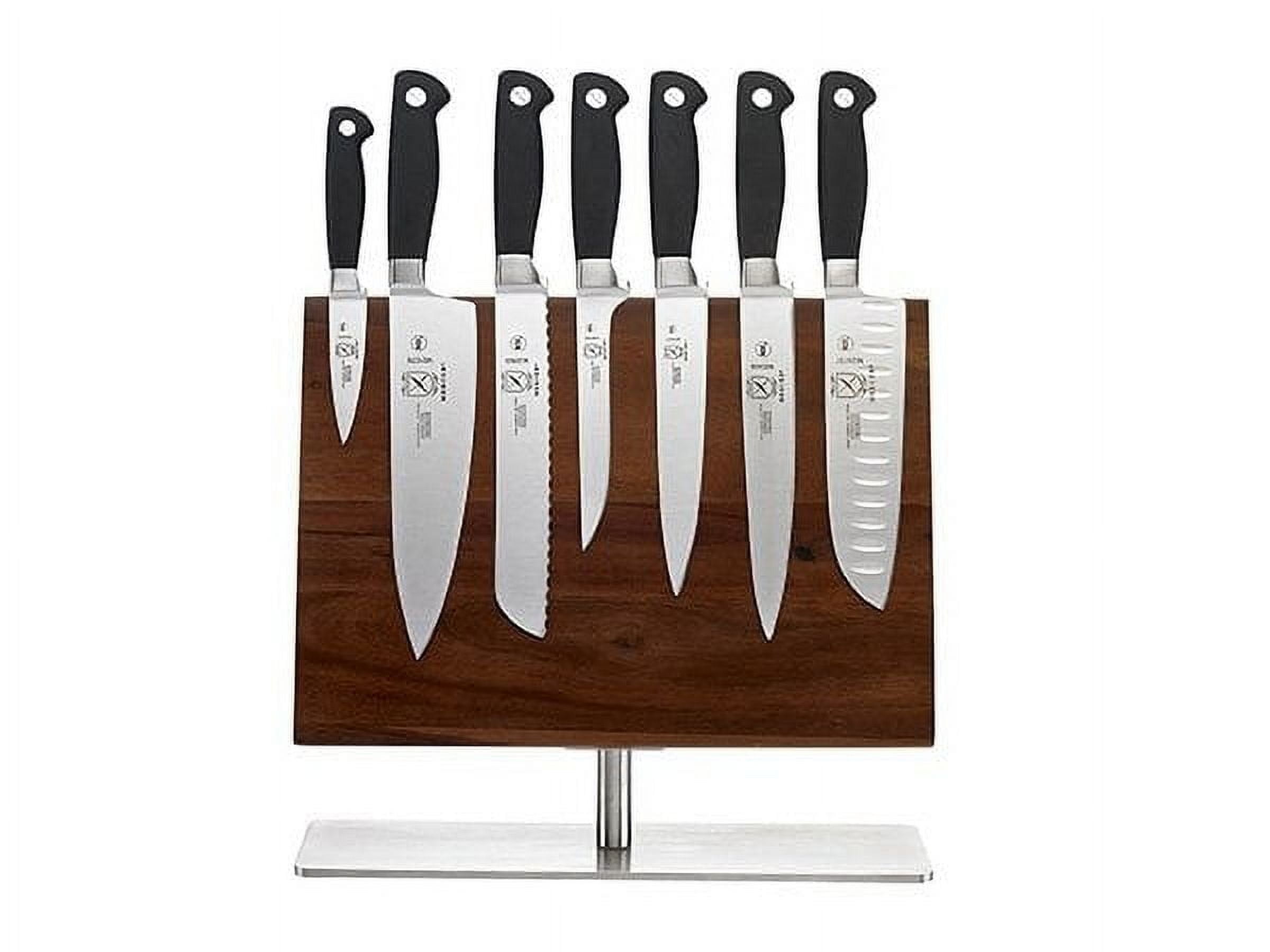 Mercer Culinary Genesis 8-Piece Steel Knife Set with Magnetic Board ...