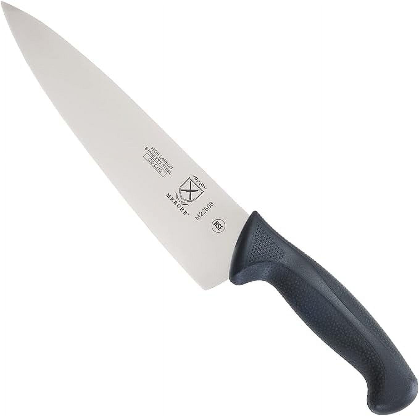 Mercer Culinary M22608 Millennia Black Handle, 8-Inch, Chef's Knife ...