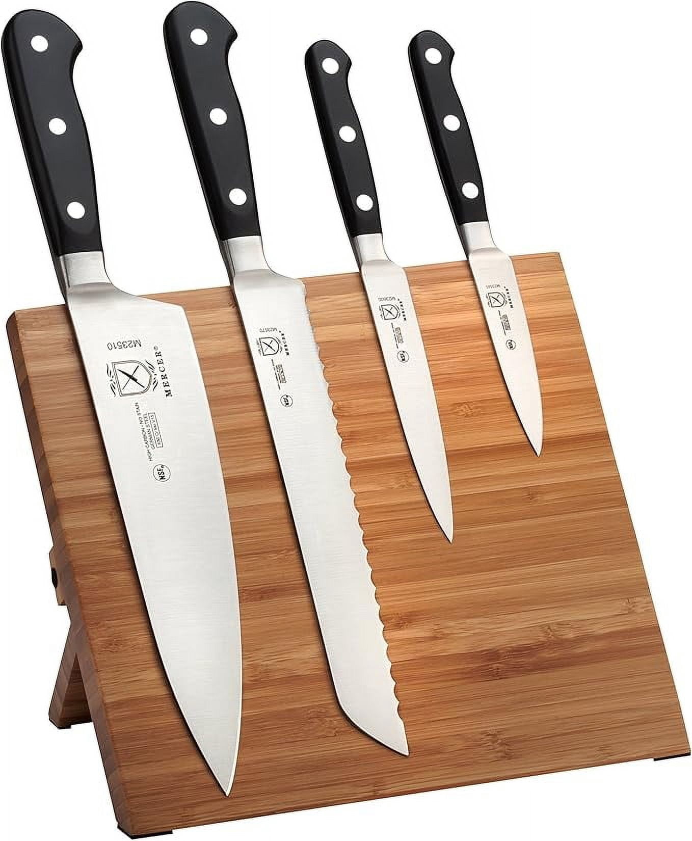 Mercer Culinary Renaissance 5-Piece Magnetic Board Steel Knife Set ...